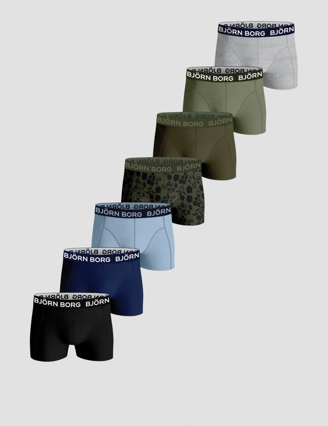 Björn Borg CORE BOXER 7p Mange til Gutt | Kids Brand Store