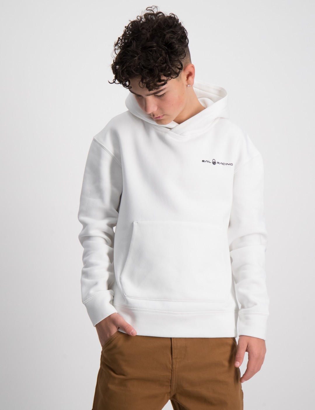 Sail Racing JR RACE HEAVY HOOD Weiß für Jungen | Kids Brand Store