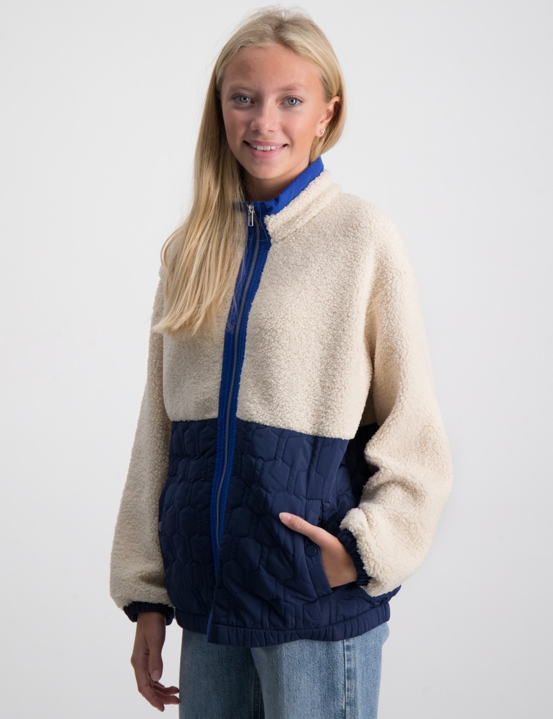 Grunt Francis Teddy Vit för Tjej | Kids Brand Store