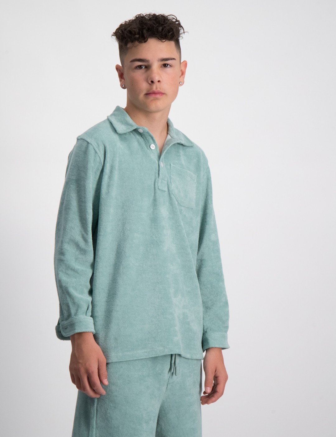 Nikben Terry Studio Grå för Kille | Kids Brand Store