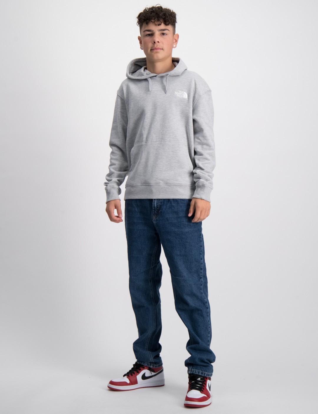 The North Face TEEN OVERSIZED HOODIE Grau für Jungen | Kids Brand Store
