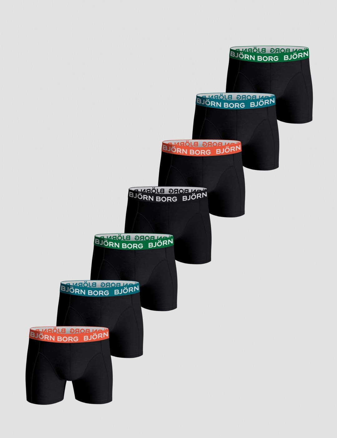 Björn Borg CORE BOXER 7p Mange til Gutt | Kids Brand Store