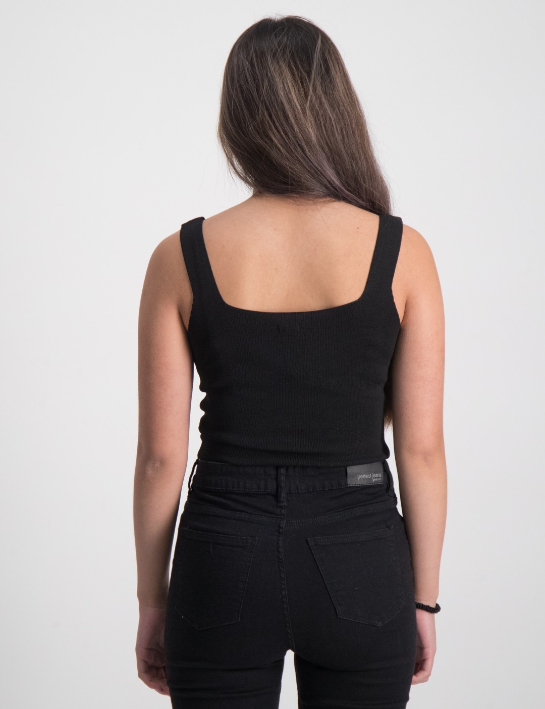 RYVLS Abby Tank Schwarz für Mädchen | Kids Brand Store