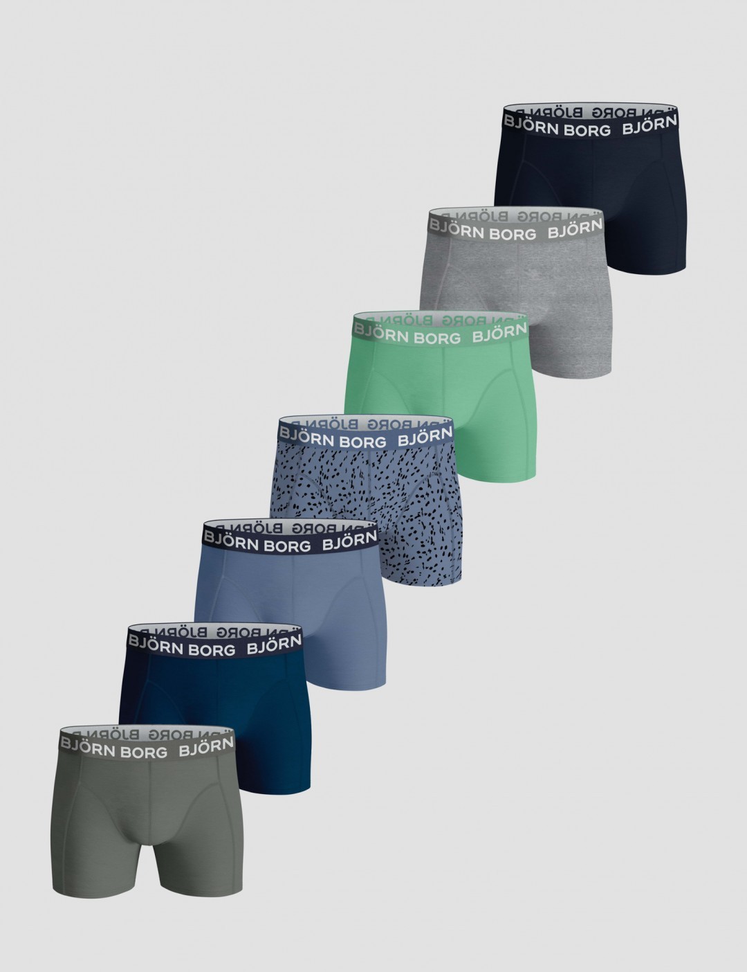 Björn Borg CORE BOXER 7p Mange til Gutt | Kids Brand Store