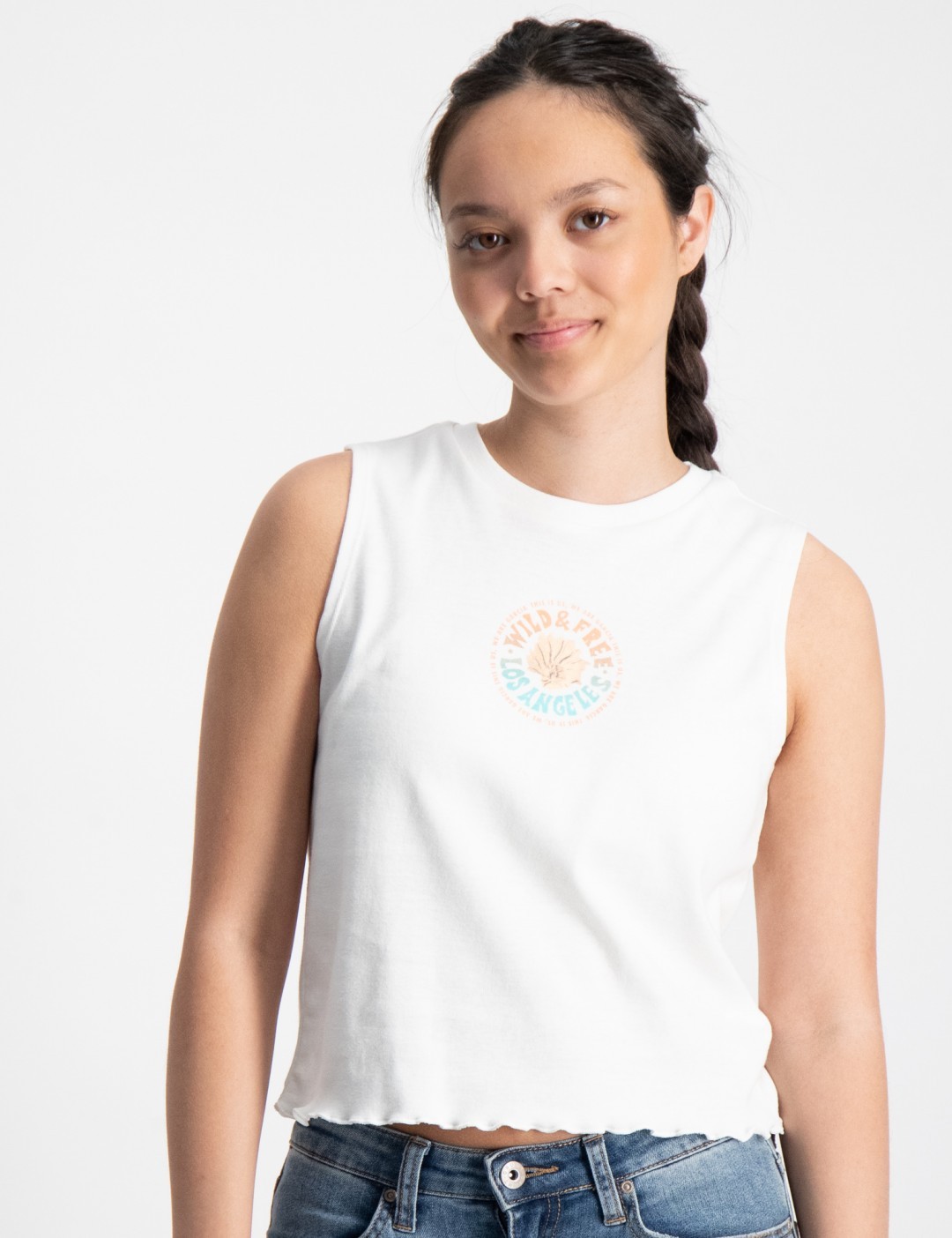 Garcia Girls Singlet Weiß für Mädchen | Kids Brand Store