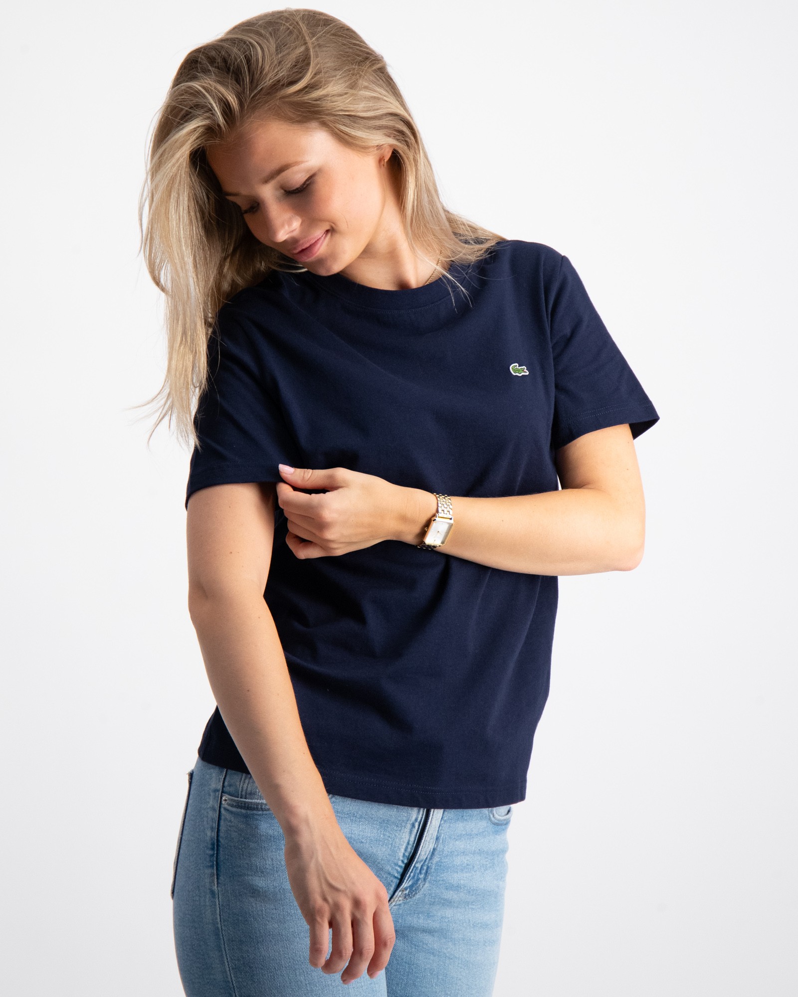 Lacoste TEE-SHIRT Blauw voor Meisjes | Kids Brand Store