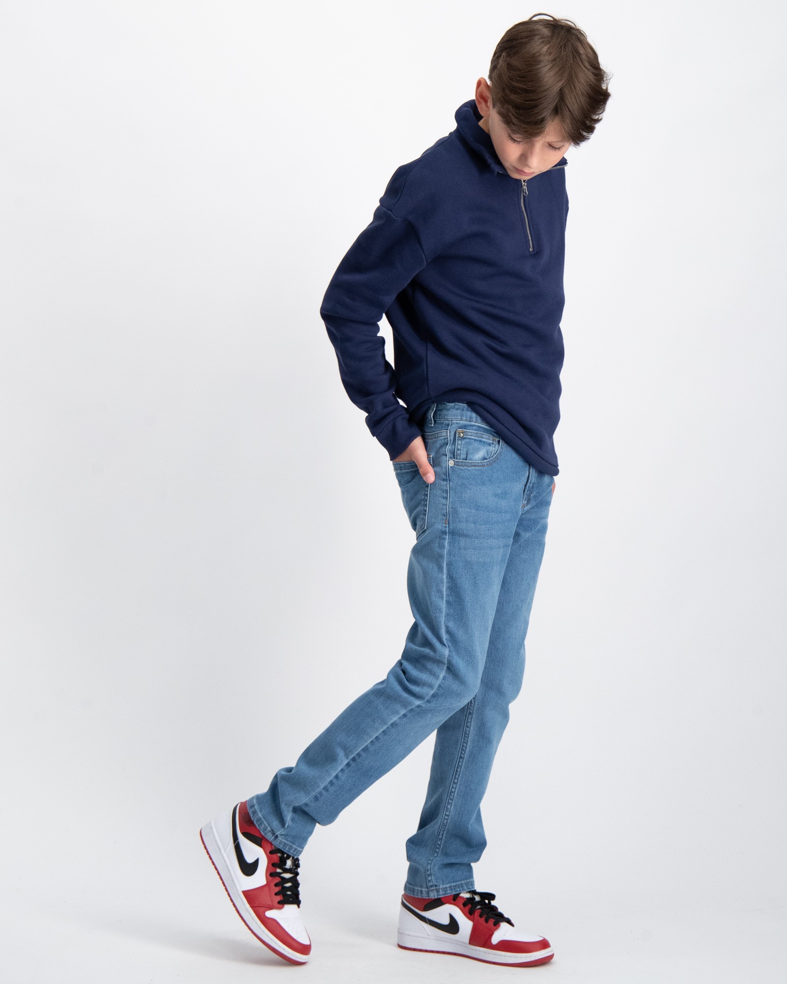 RYVLS Everyday Half Zip Blå til Gutt | Kids Brand Store