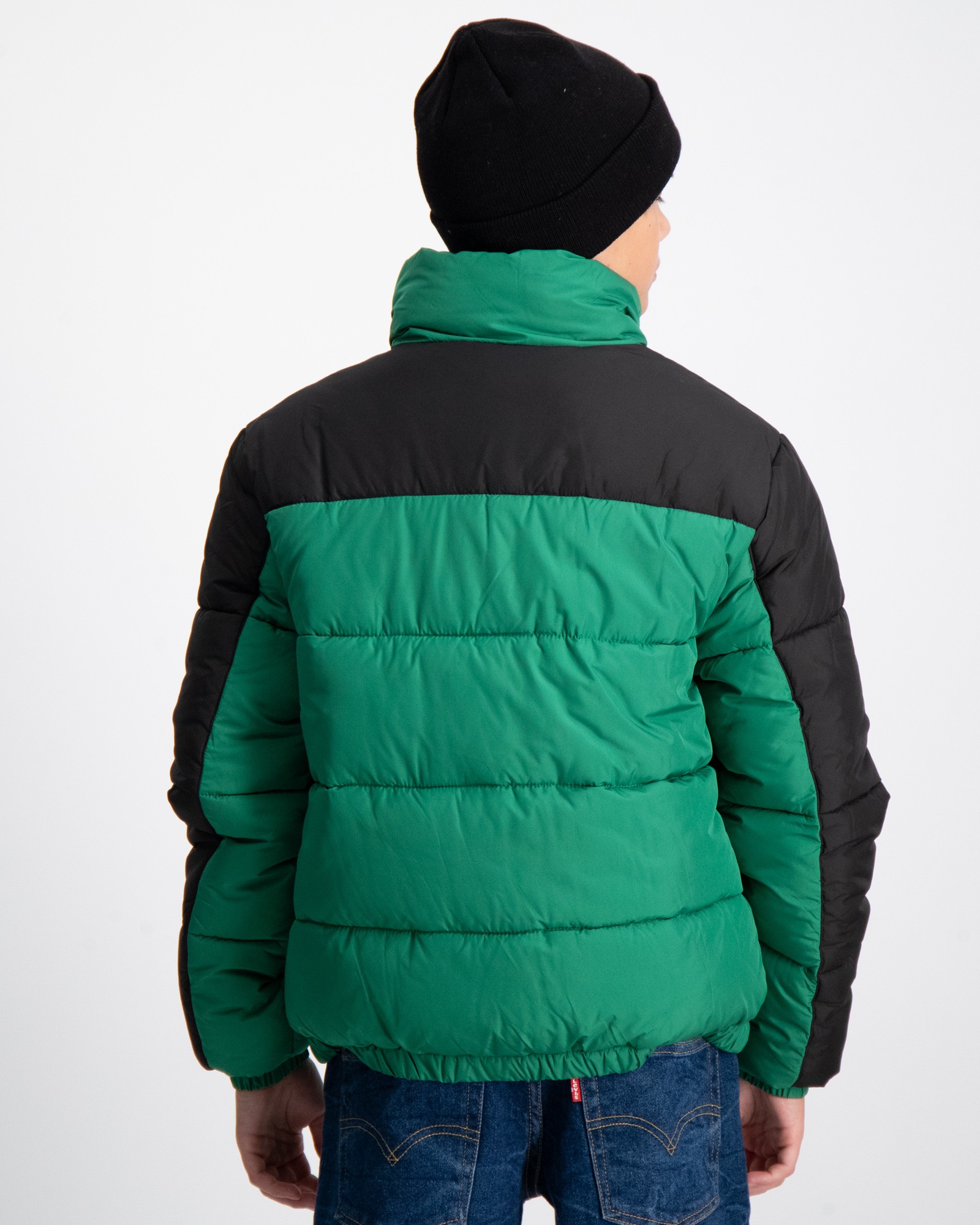 Fila THALWENDEN blocked puff jacket Grønn til Gutt | Kids Brand Store