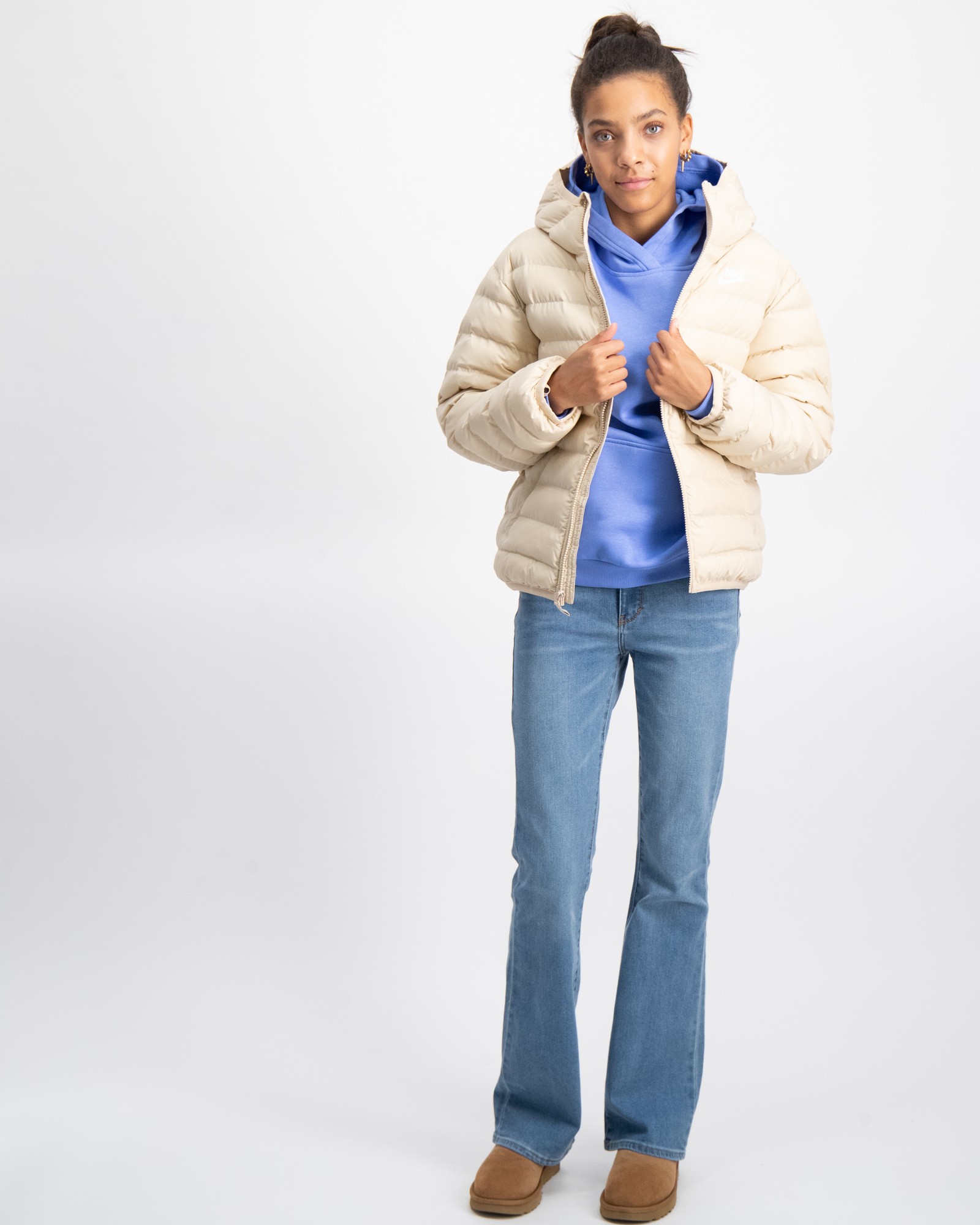 Nike K NSW LOW SYNFL JKT ADP Vit för Kille | Kids Brand Store