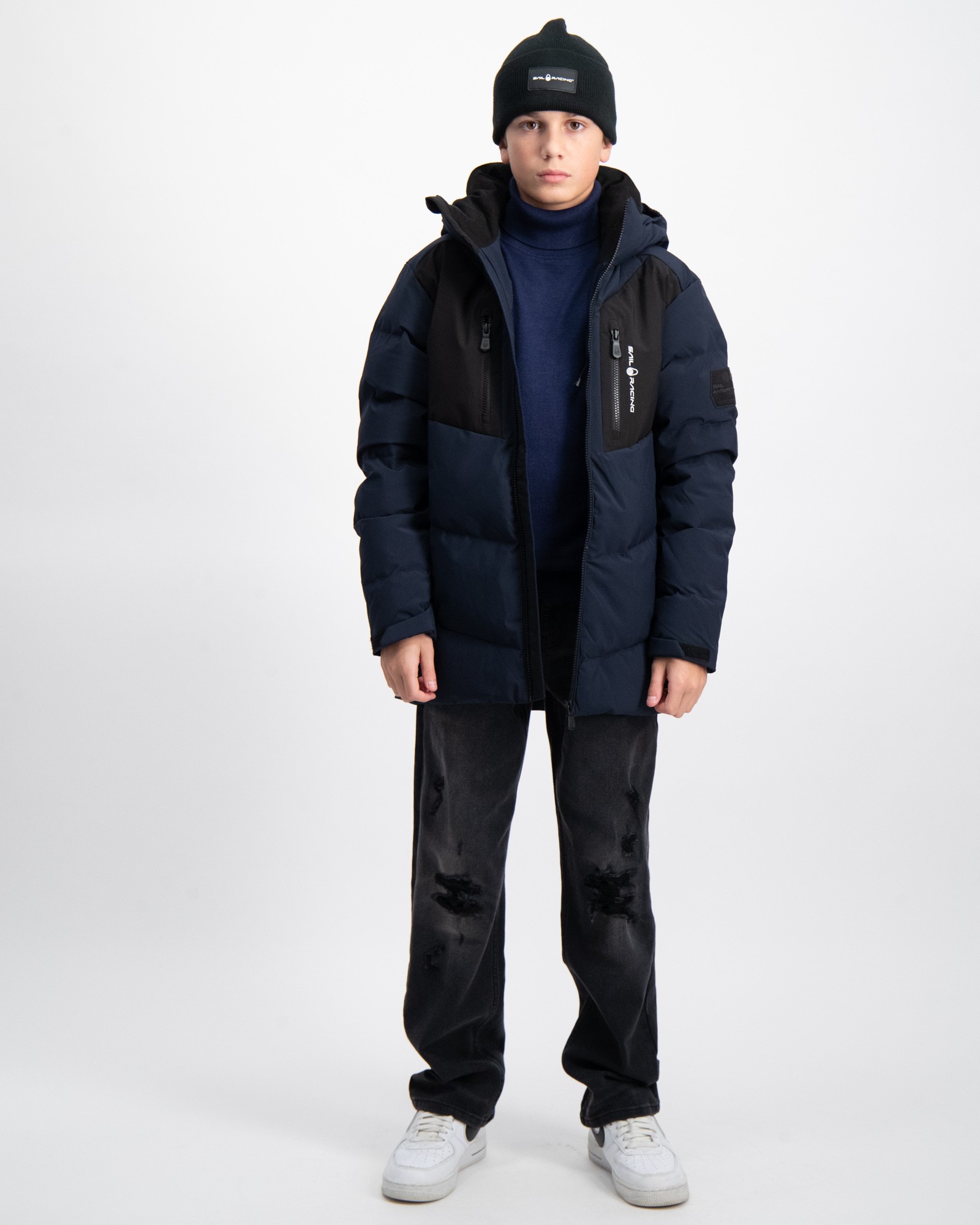 Sail Racing JR PATROL DOWN JACKET Blå för Kille | Kids Brand Store