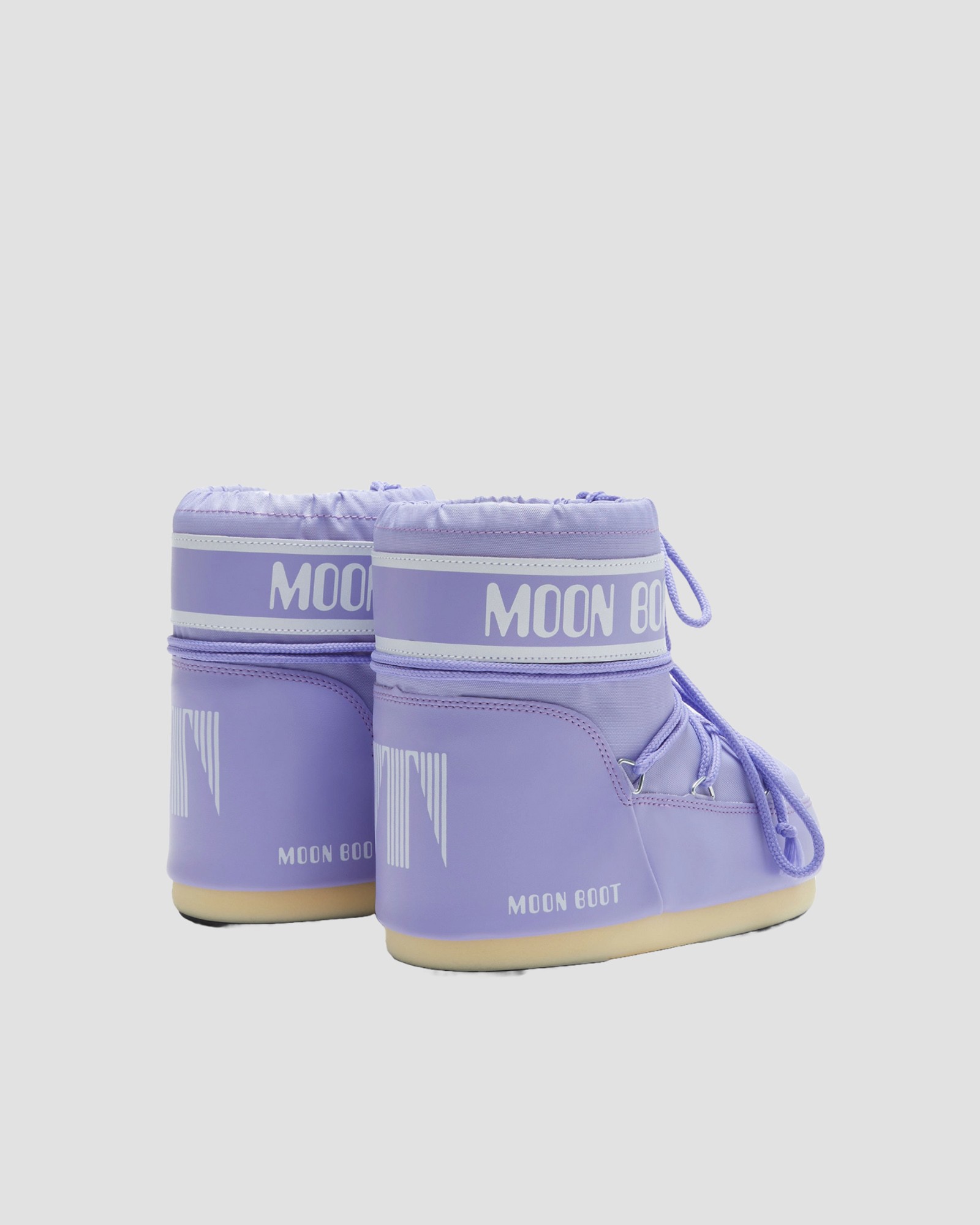 Moon Boot MB ICON LOW NYLON Lilla til Jente | Kids Brand Store