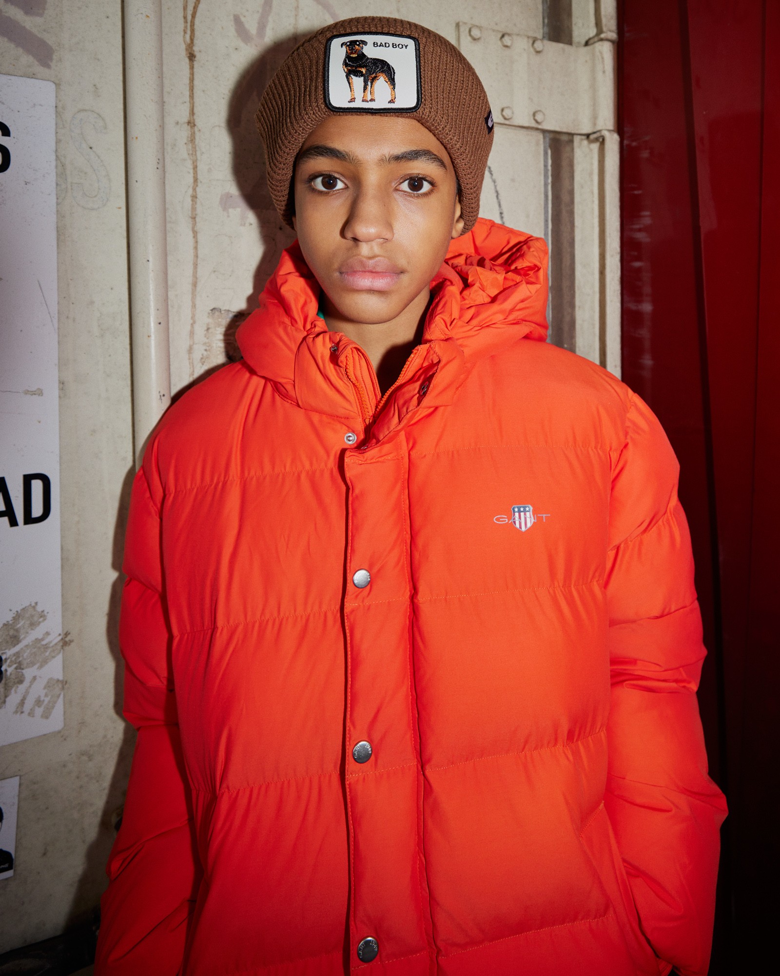 GANT RELAXED PUFFER JACKET Rot für Jungen | Kids Brand Store