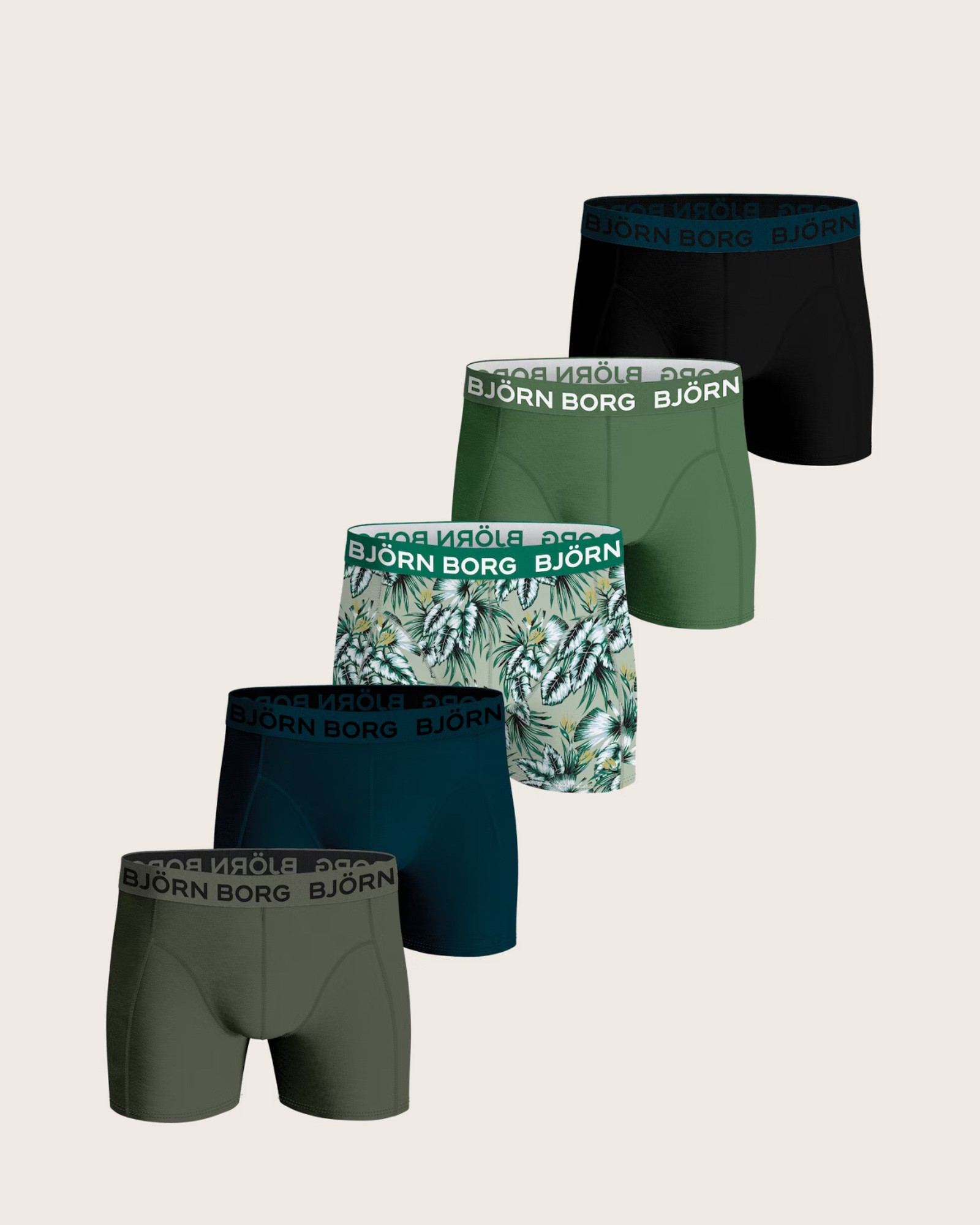 Björn Borg CORE BOXER 5p Mange til Gutt | Kids Brand Store