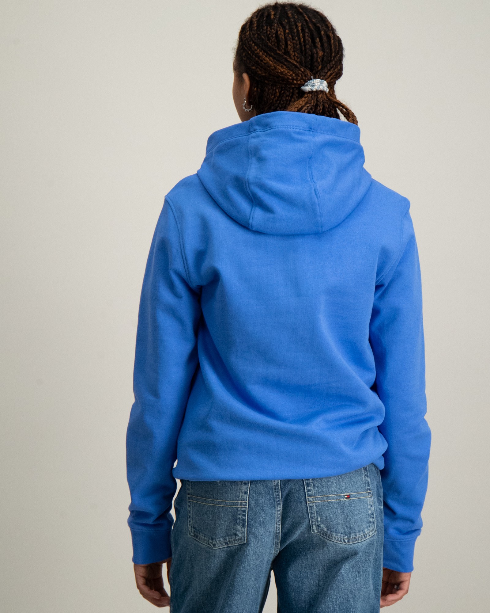 Tommy Hilfiger U ESSENTIAL HOODIE Blauw voor Meisjes | Kids Brand Store