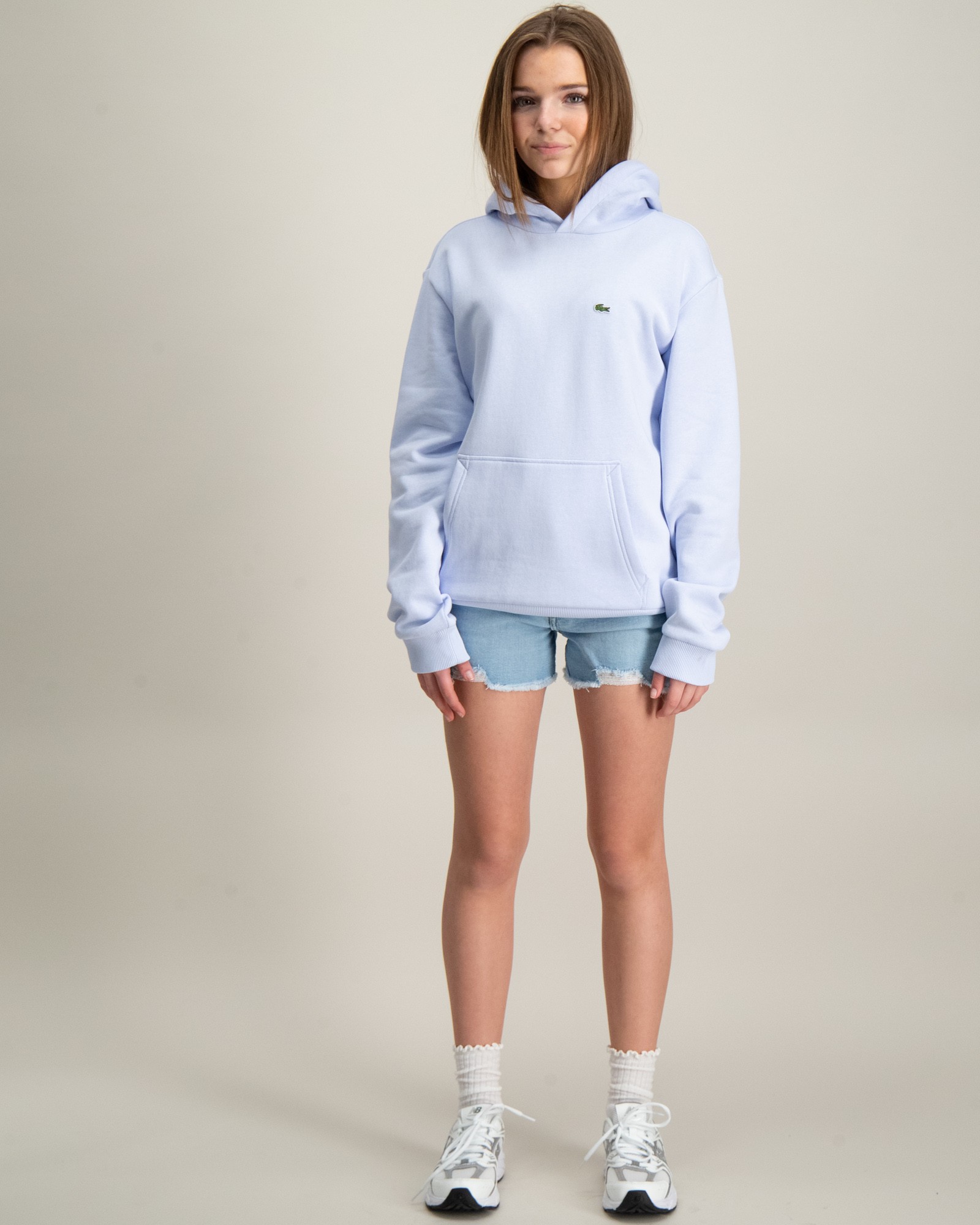 Lacoste Hoodie Blauw voor Meisjes | Kids Brand Store