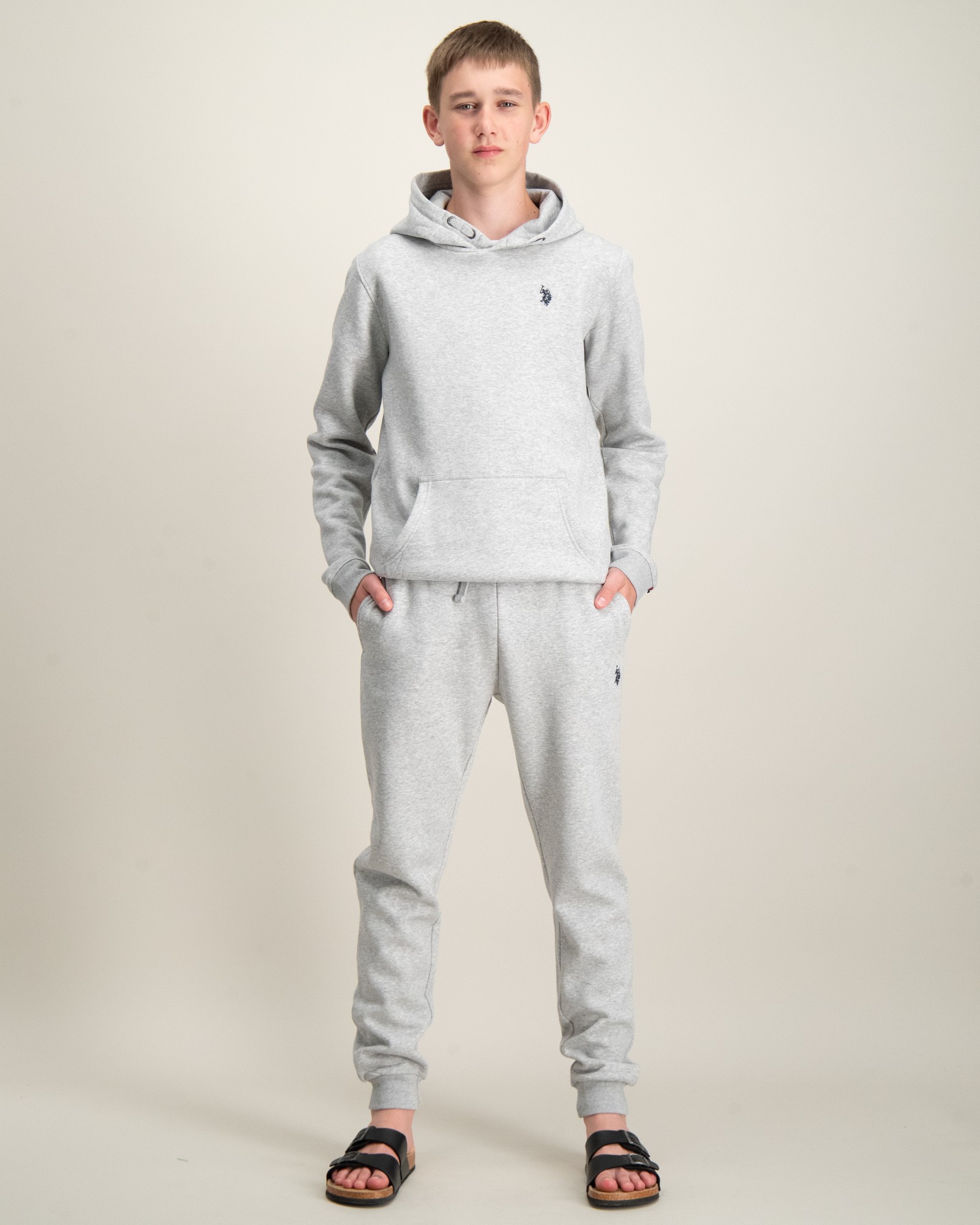 U.S. Polo Assn. DHM BB Jogger Grau für Jungen | Kids Brand Store