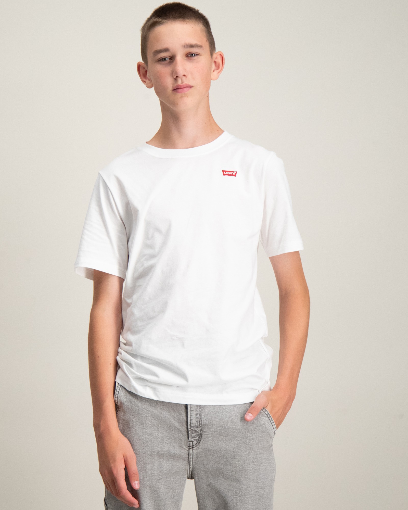 Levi's LVB BATWING CHEST HIT Vit för Kille | Kids Brand Store