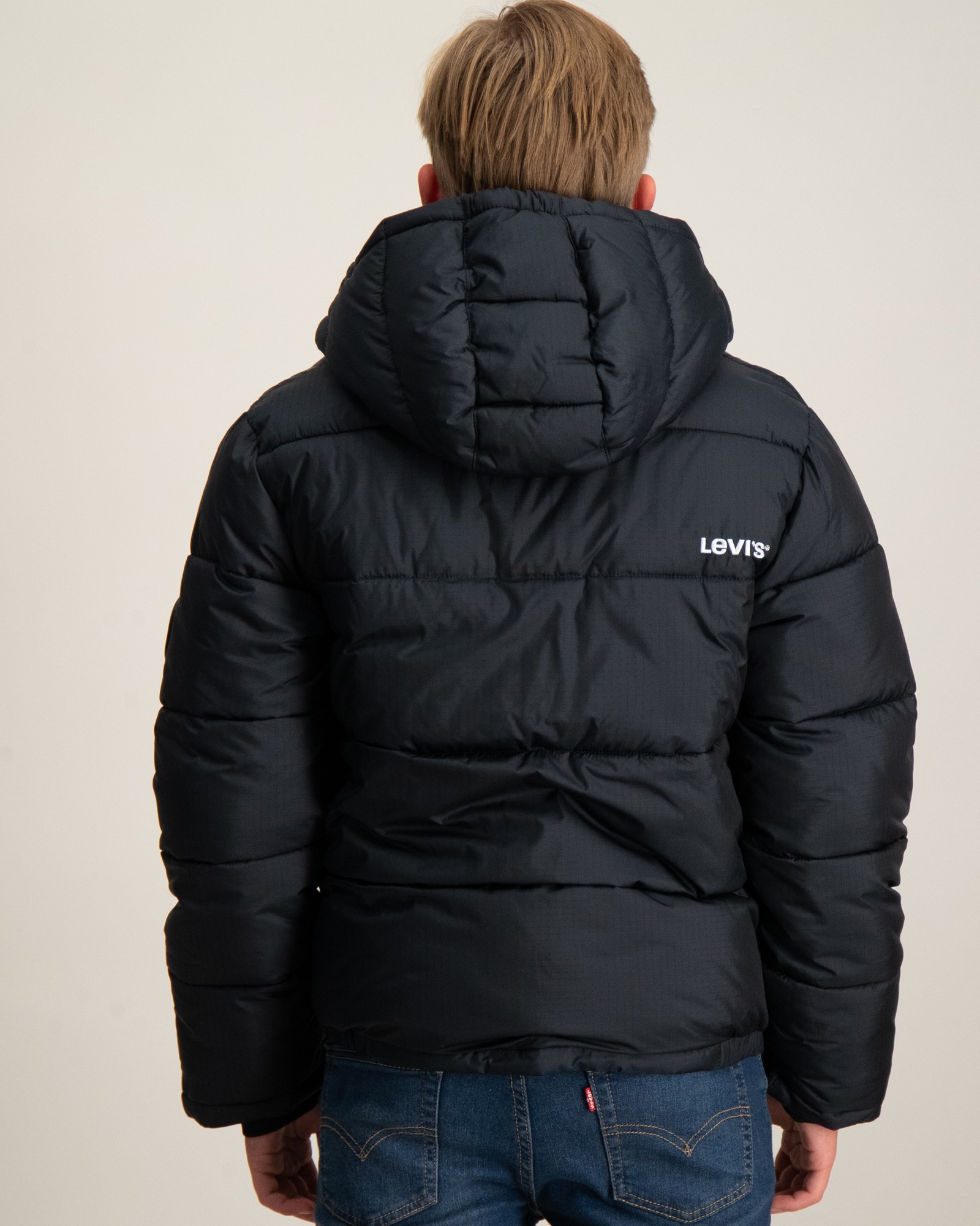 Levi's LVB CORE PUFFER Svart för Kille | Kids Brand Store