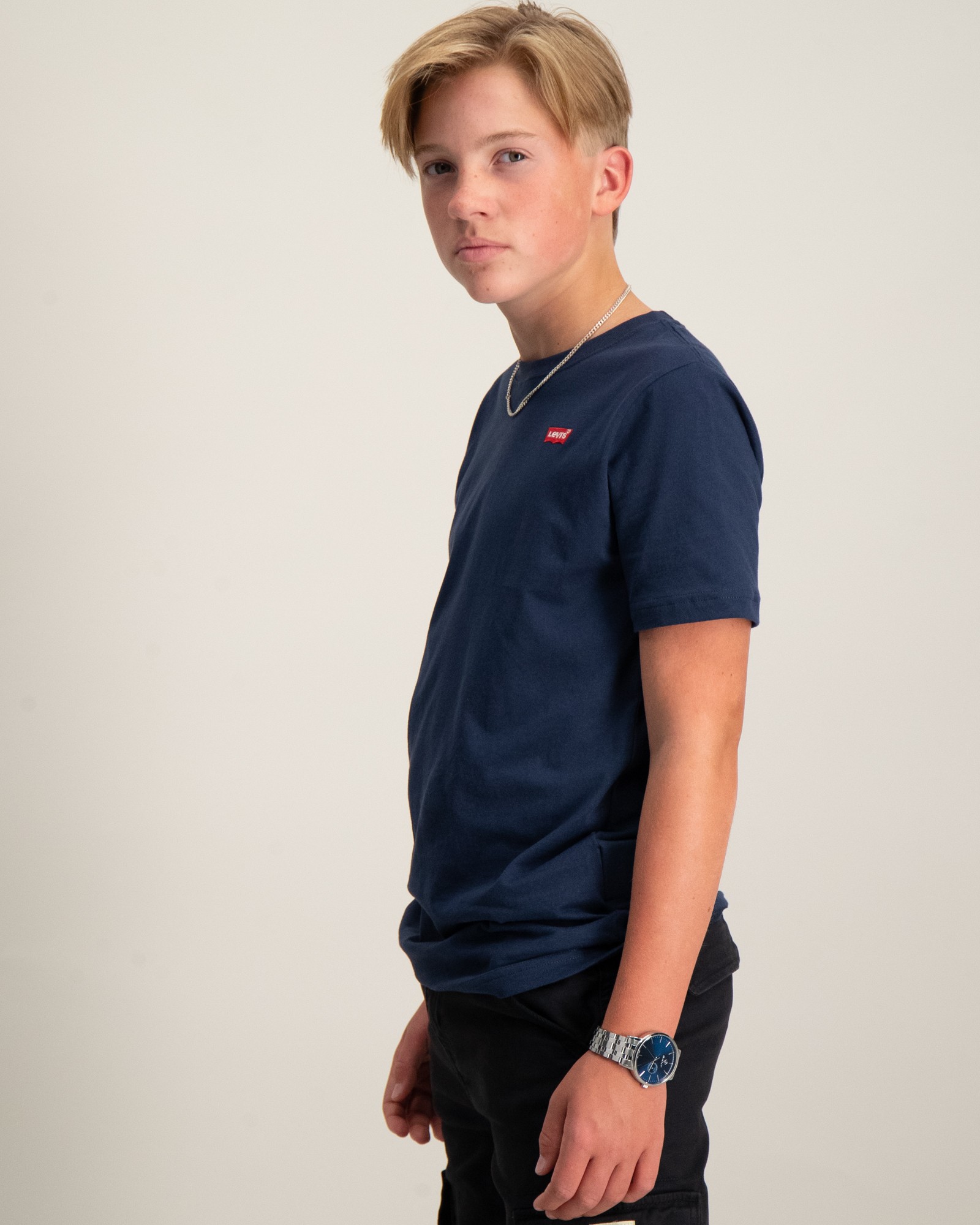 Levi's LVB BATWING CHEST HIT Blå til Dreng | Kids Brand Store