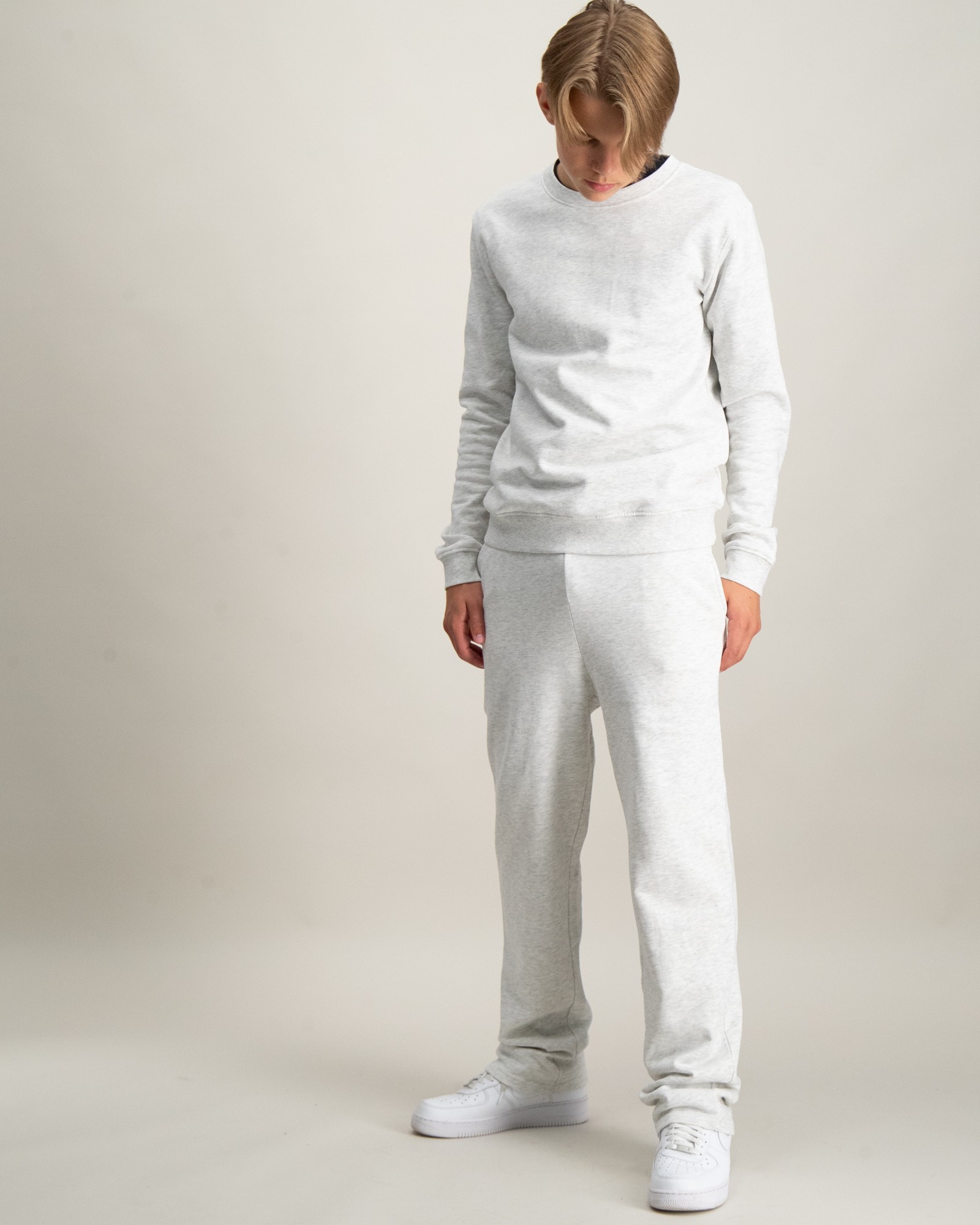 LMTD NLNNIZU BRU STRAIGHT SWEAT PANT Grijs voor Jongens | Kids Brand Store