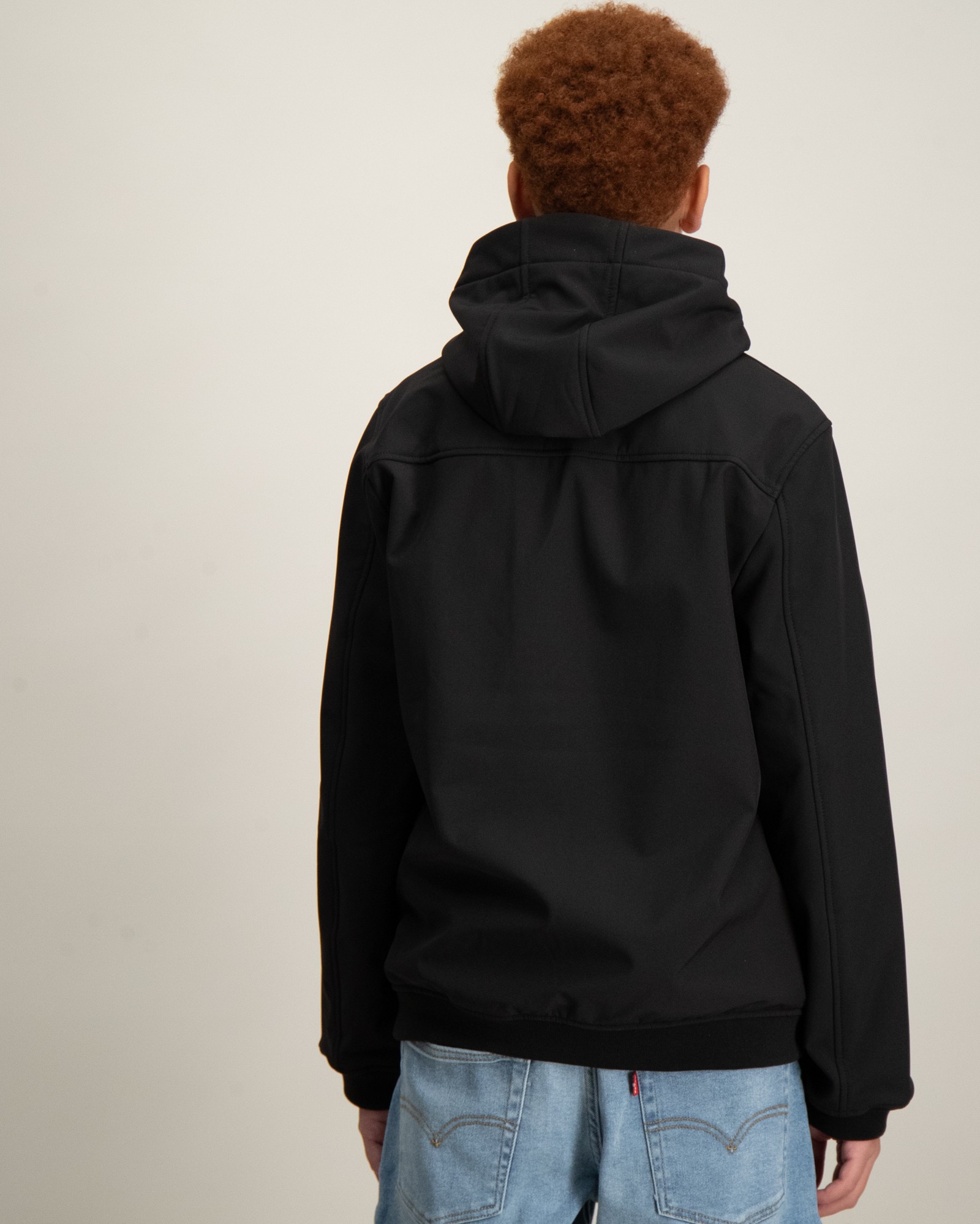 Lyle & Scott SoftShell Hooded Jacket Svart för Kille | Kids Brand Store