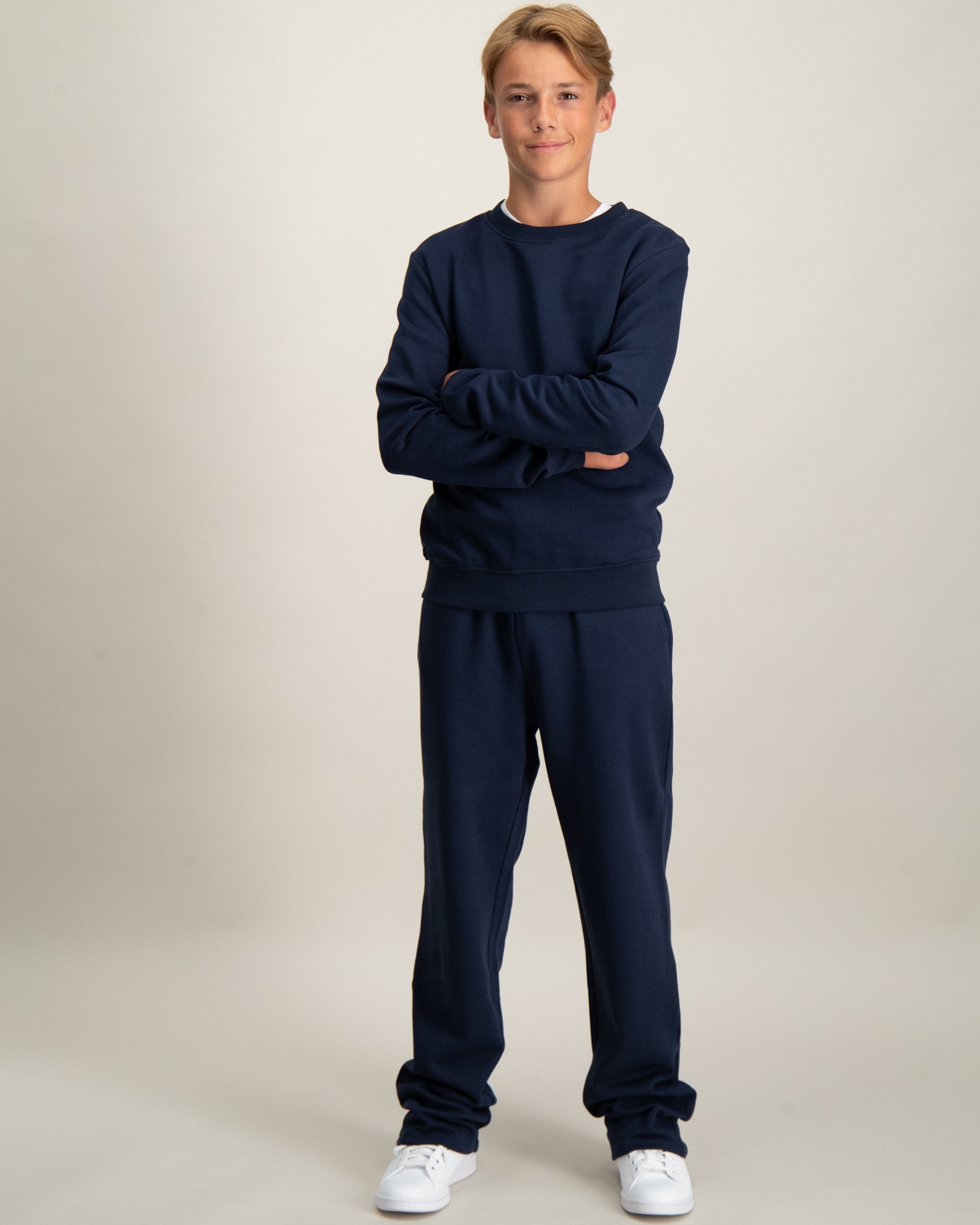 LMTD NLNNIZU LS BRU O-NECK SWEAT Blauw voor Jongens | Kids Brand Store