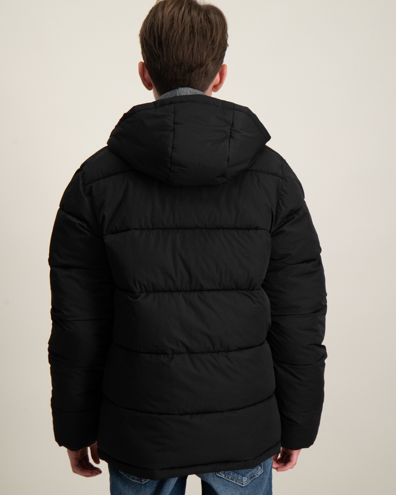 Lee Lee Classic Puffer Sort til Dreng | Kids Brand Store