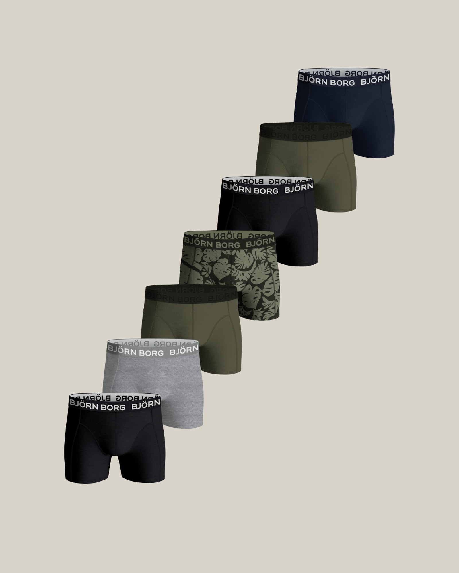 Björn Borg CORE BOXER 7p Mange til Gutt | Kids Brand Store