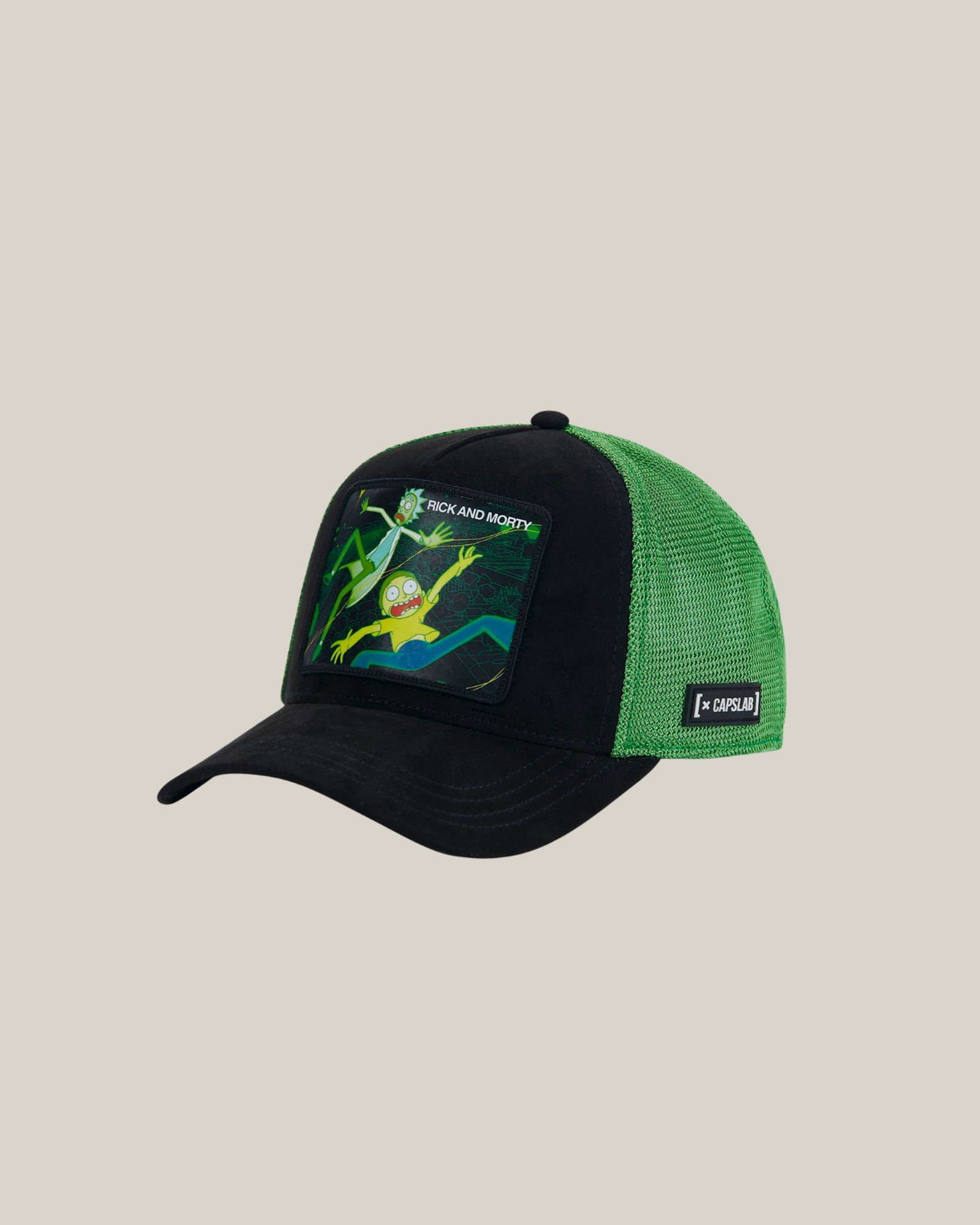Capslab Rick & Morty Green/Black Premium Capslab Grün für Unisex | Kids ...