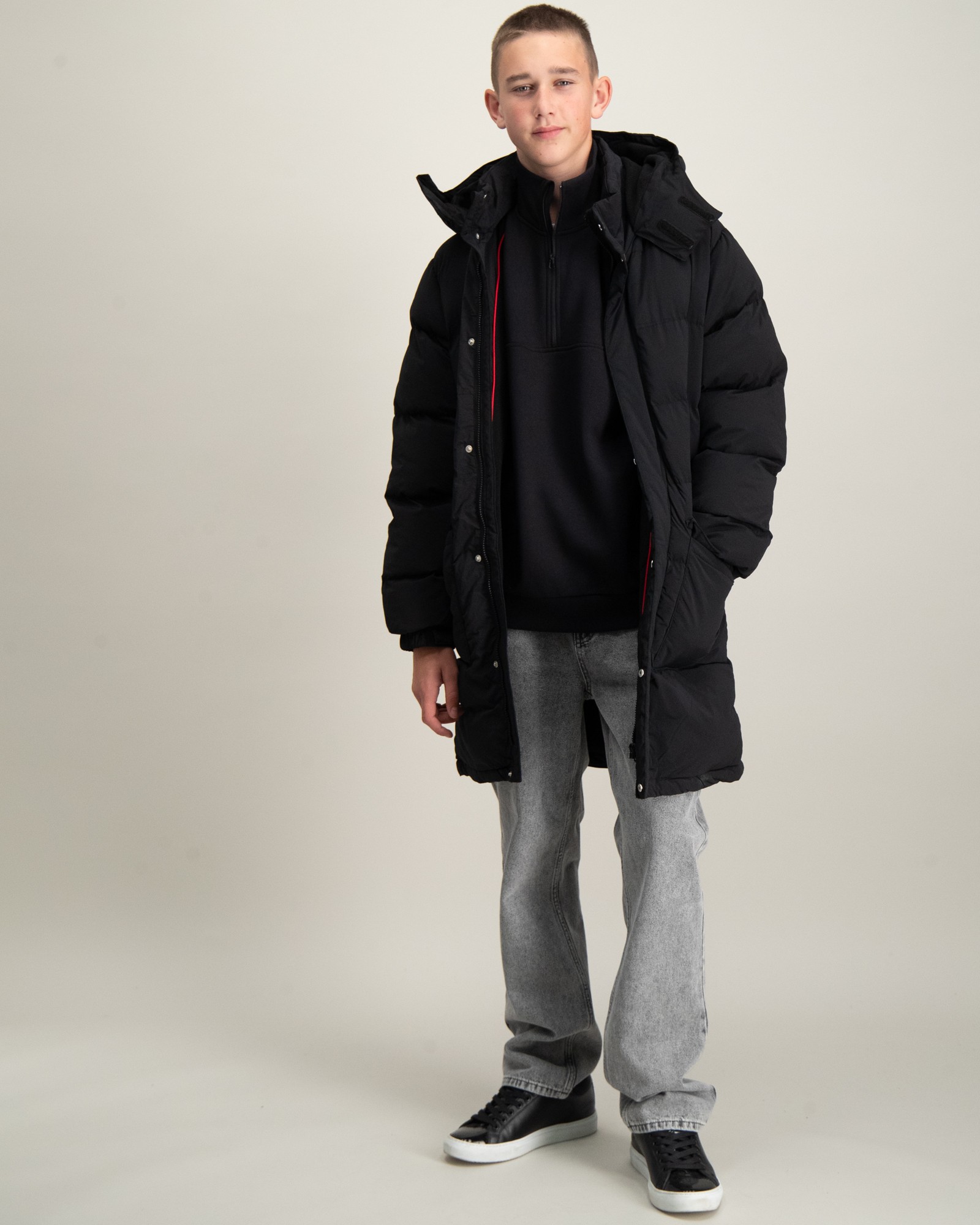HUGO PUFFER JACKET Schwarz für Jungen | Kids Brand Store