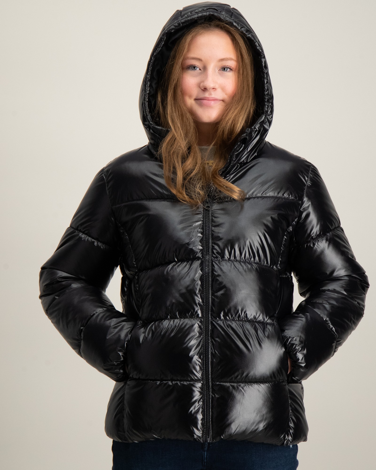 LMTD NLNMAYA PUFFER JACKET Svart för Tjej | Kids Brand Store