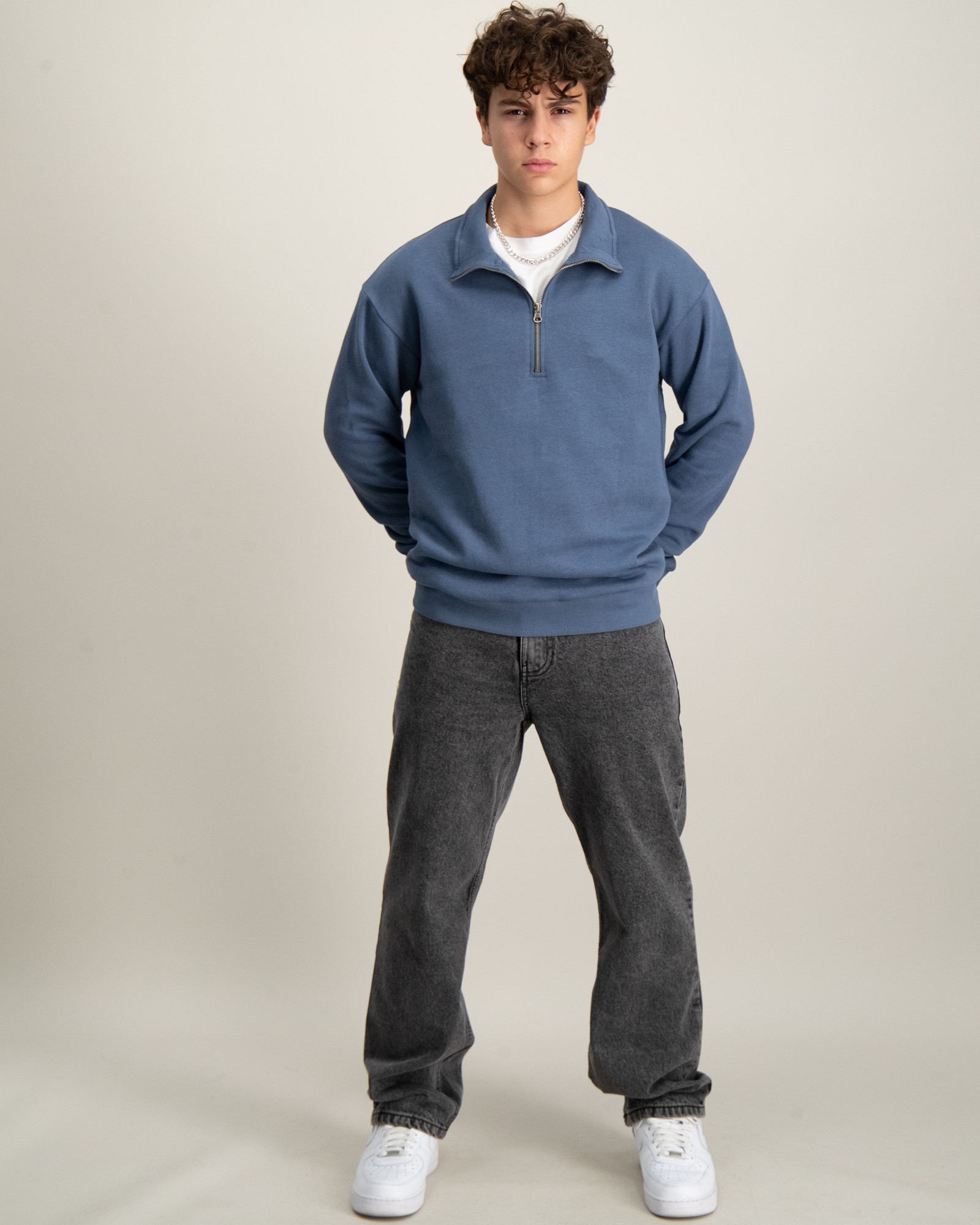 RYVLS Everyday Half Zip Blå til Gutt | Kids Brand Store