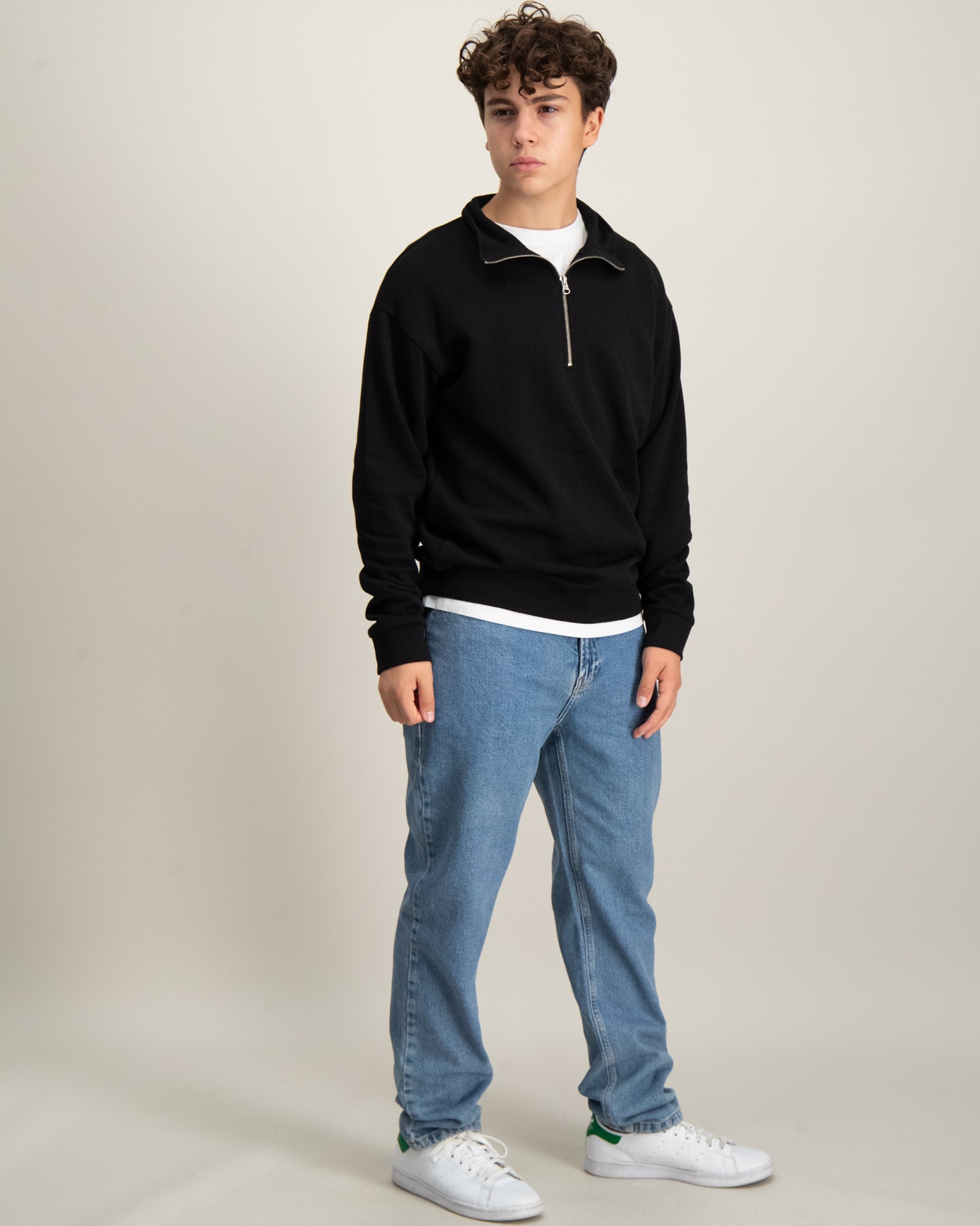 RYVLS Everyday Half Zip Svart til Gutt | Kids Brand Store