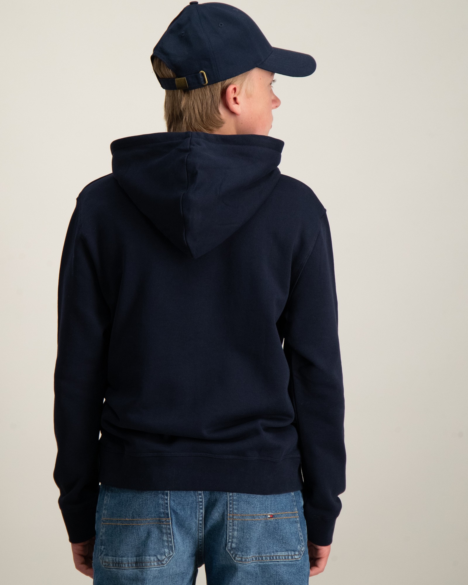 Lexington Harry Organic Cotton Hood Sininen varten Pojat | Kids Brand Store