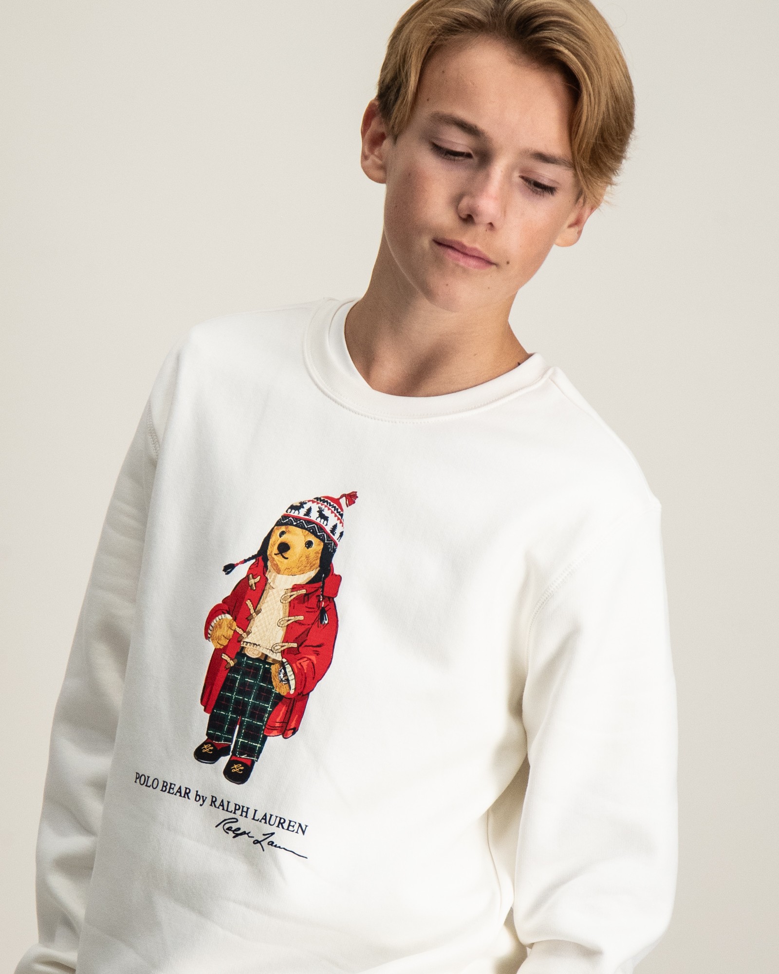 Polo Bear Fleece Sweatshirt