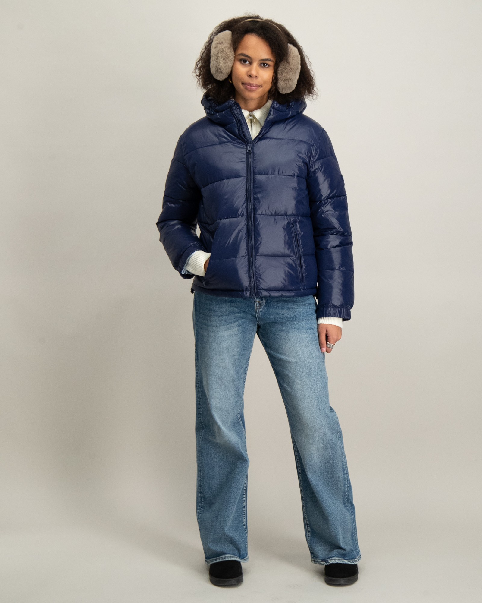 Lexington Milo Down Puffer Jacket Blå för Tjej | Kids Brand Store