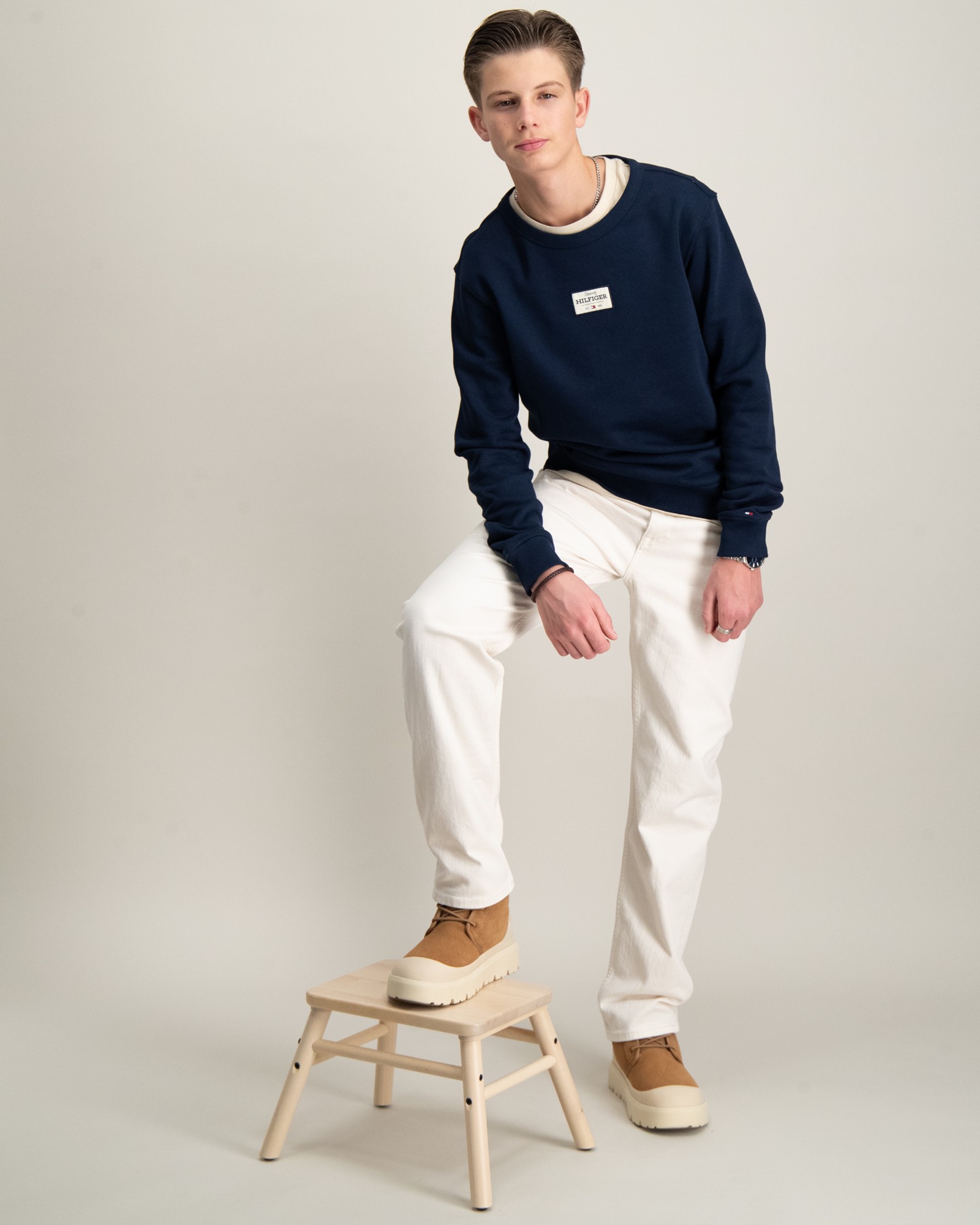Tommy Hilfiger MONOTYPE 1985 LABEL REG SWEATSH Blau für Jungen | Kids ...