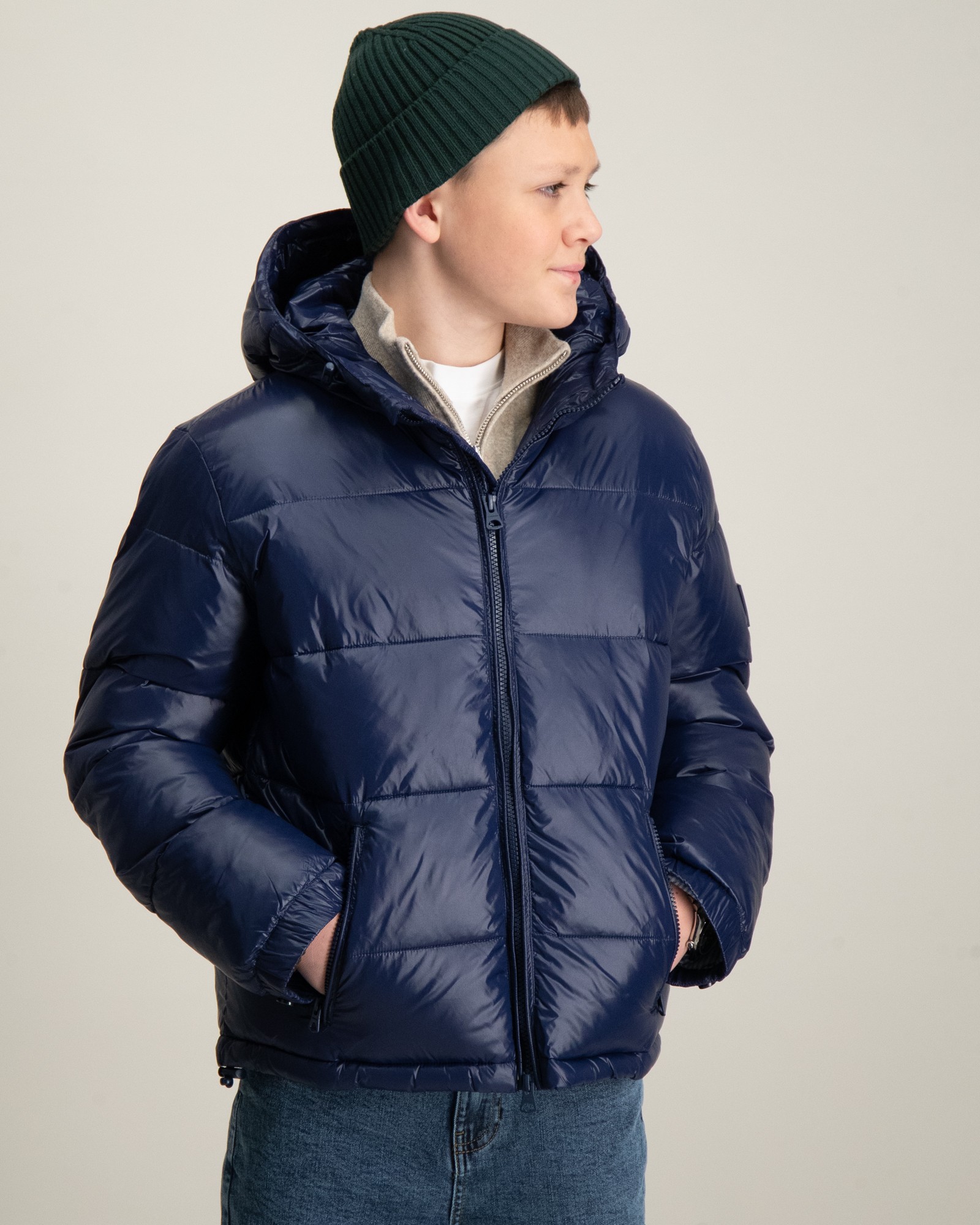 Lexington Milo Down Puffer Jacket Blå til Gutt | Kids Brand Store