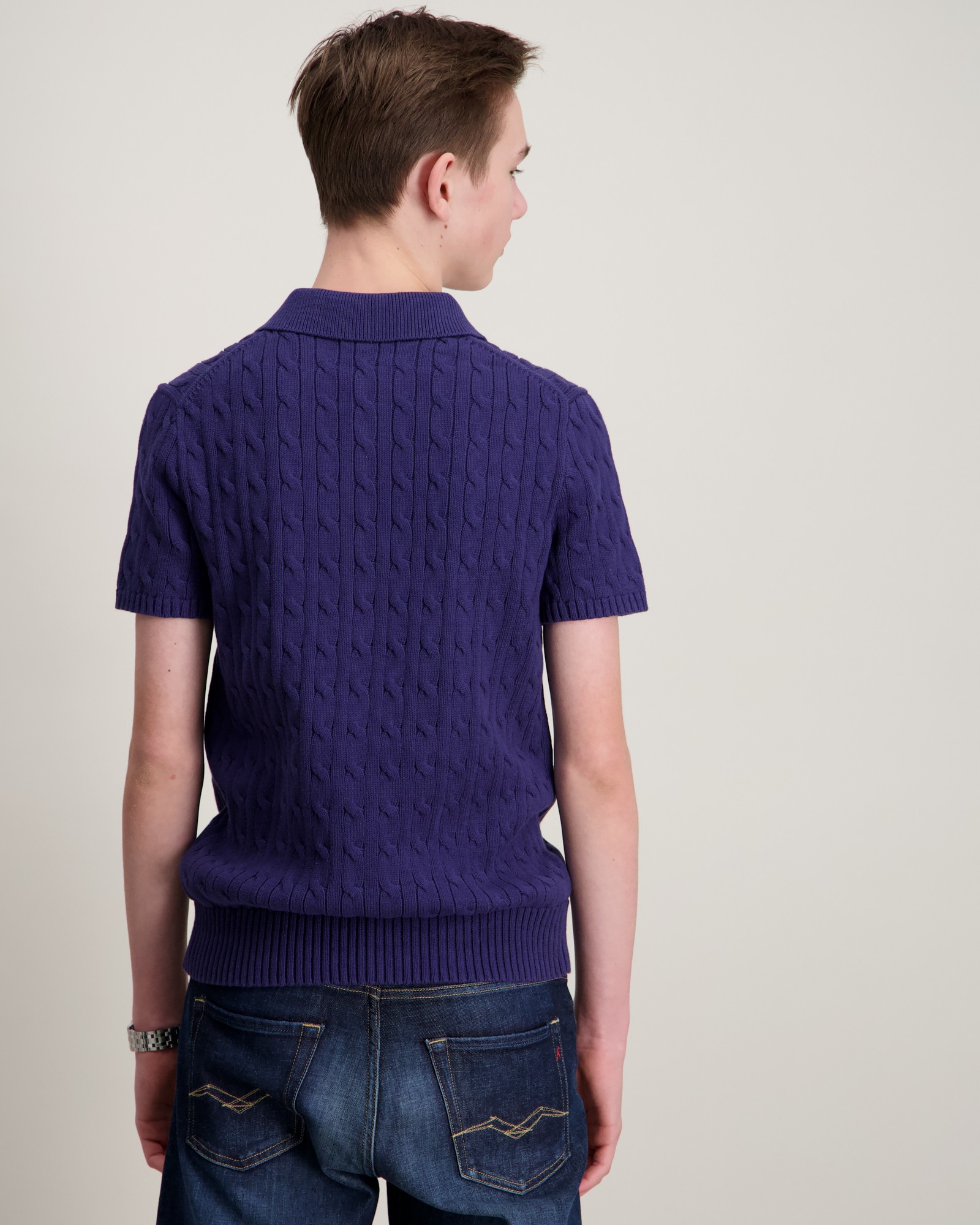 Polo Ralph Lauren 20/2 COTTON-SS CLASS CBL-SV-PLO Blå för Kille | Kids ...