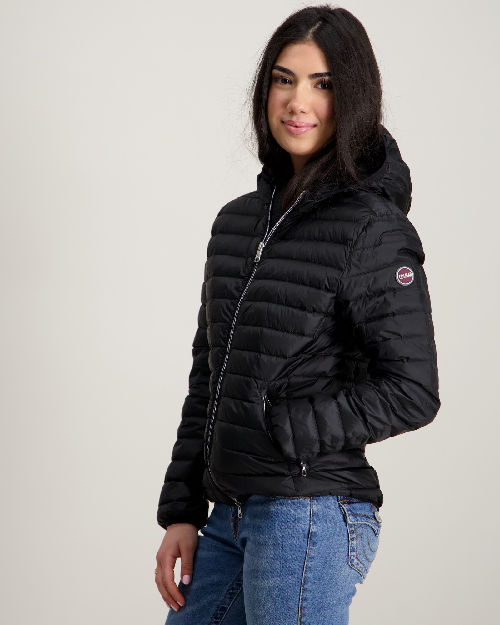 Colmar GIRL DOWN JACKET Svart til Jente | Kids Brand Store