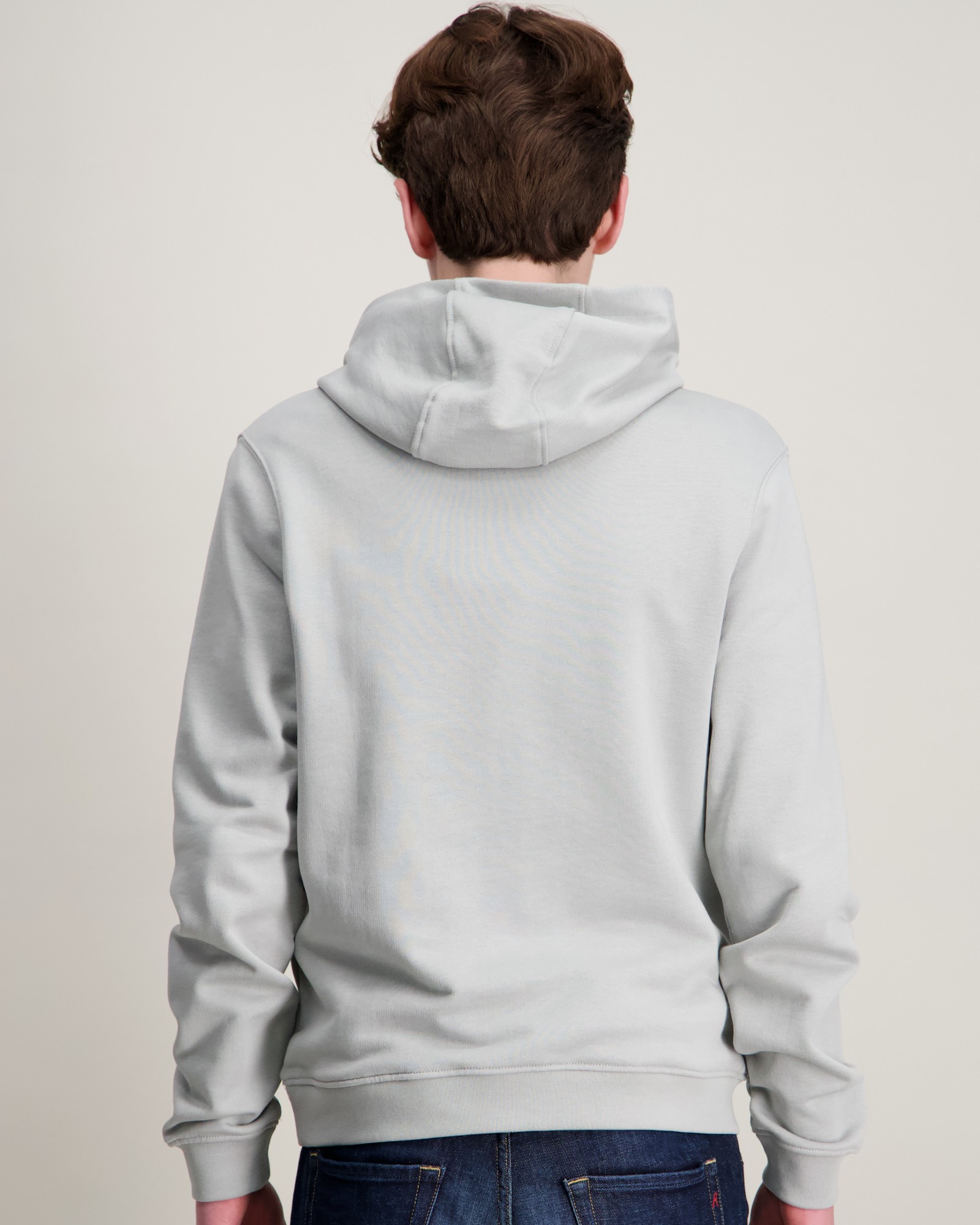 Lyle & Scott Script Embroidered Hoodie Grå för Kille | Kids Brand Store