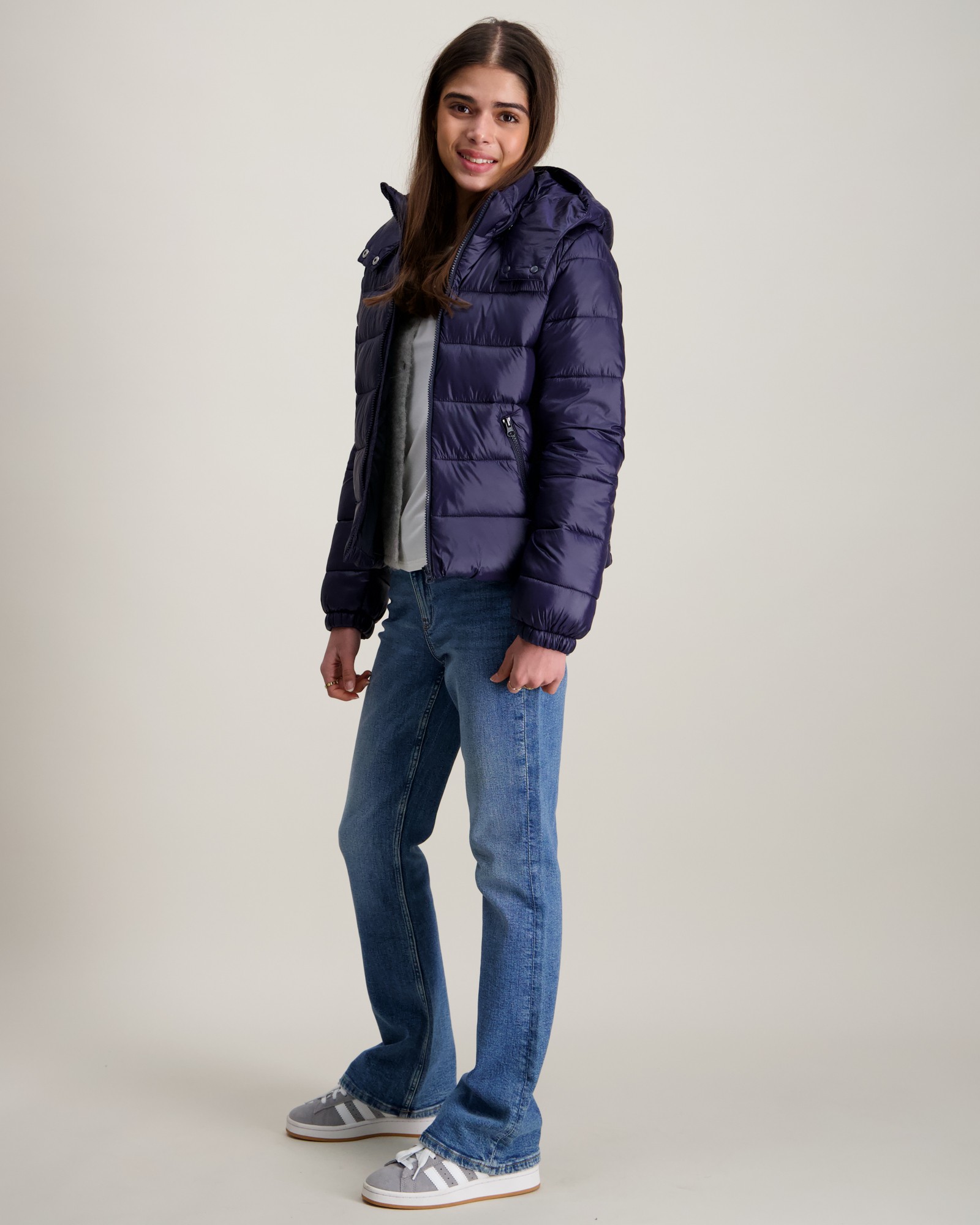 Gina Tricot Young Y puffer jacket Blå til Pige | Kids Brand Store