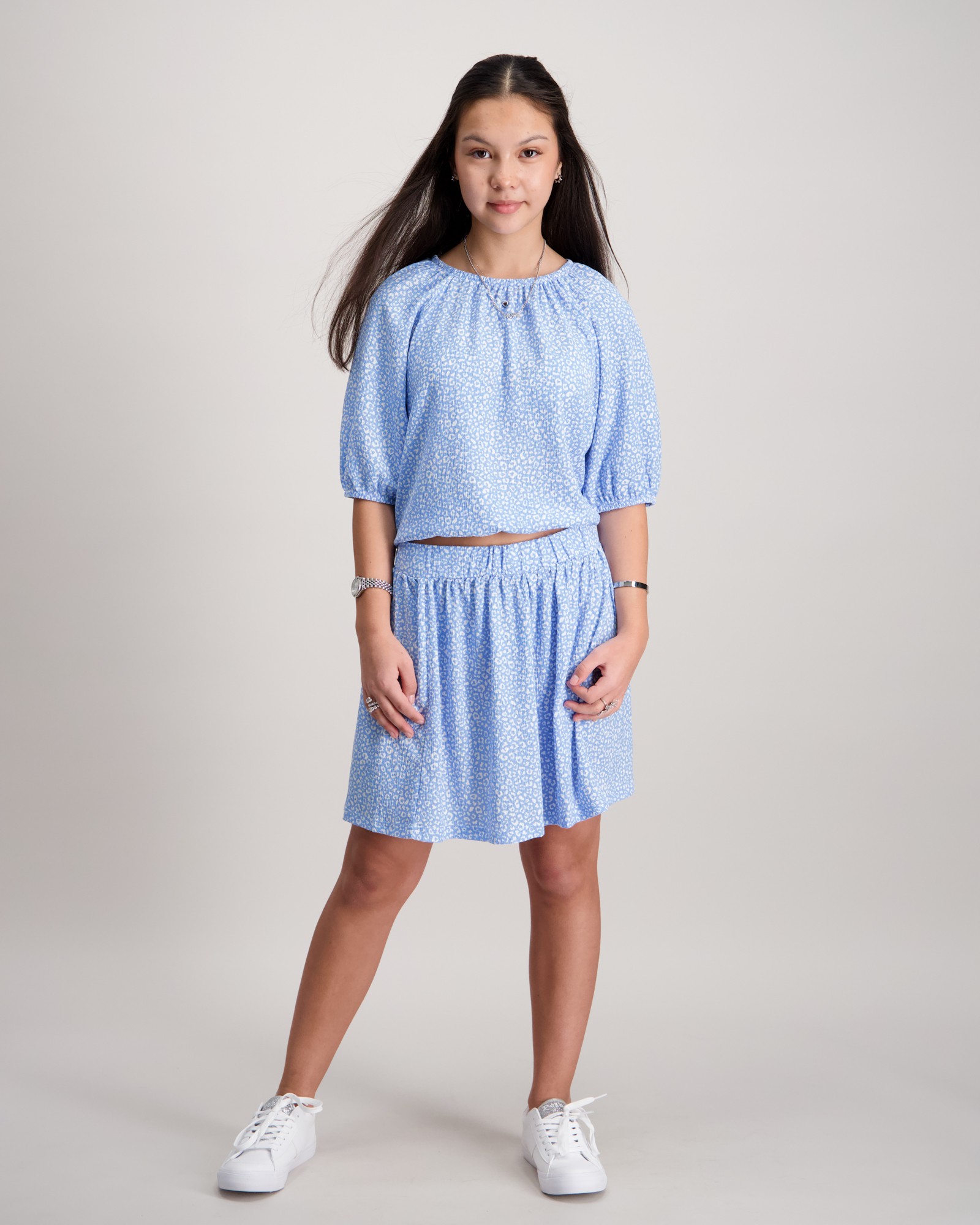 VERO MODA HAYA 2/4 TOP Blau für Mädchen | Kids Brand Store