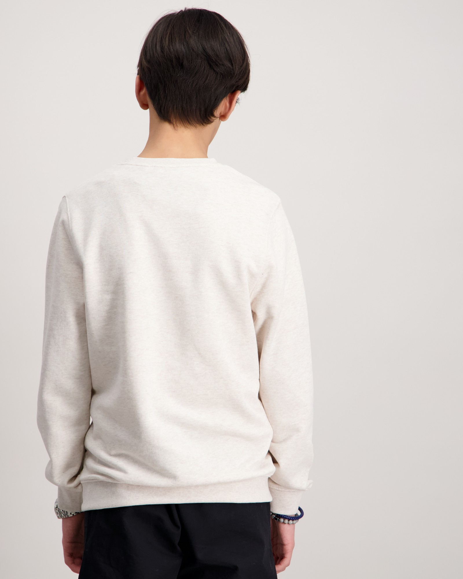 Lyle & Scott Heather Crew Neck Sweatshirt Beige voor Jongens | Kids ...