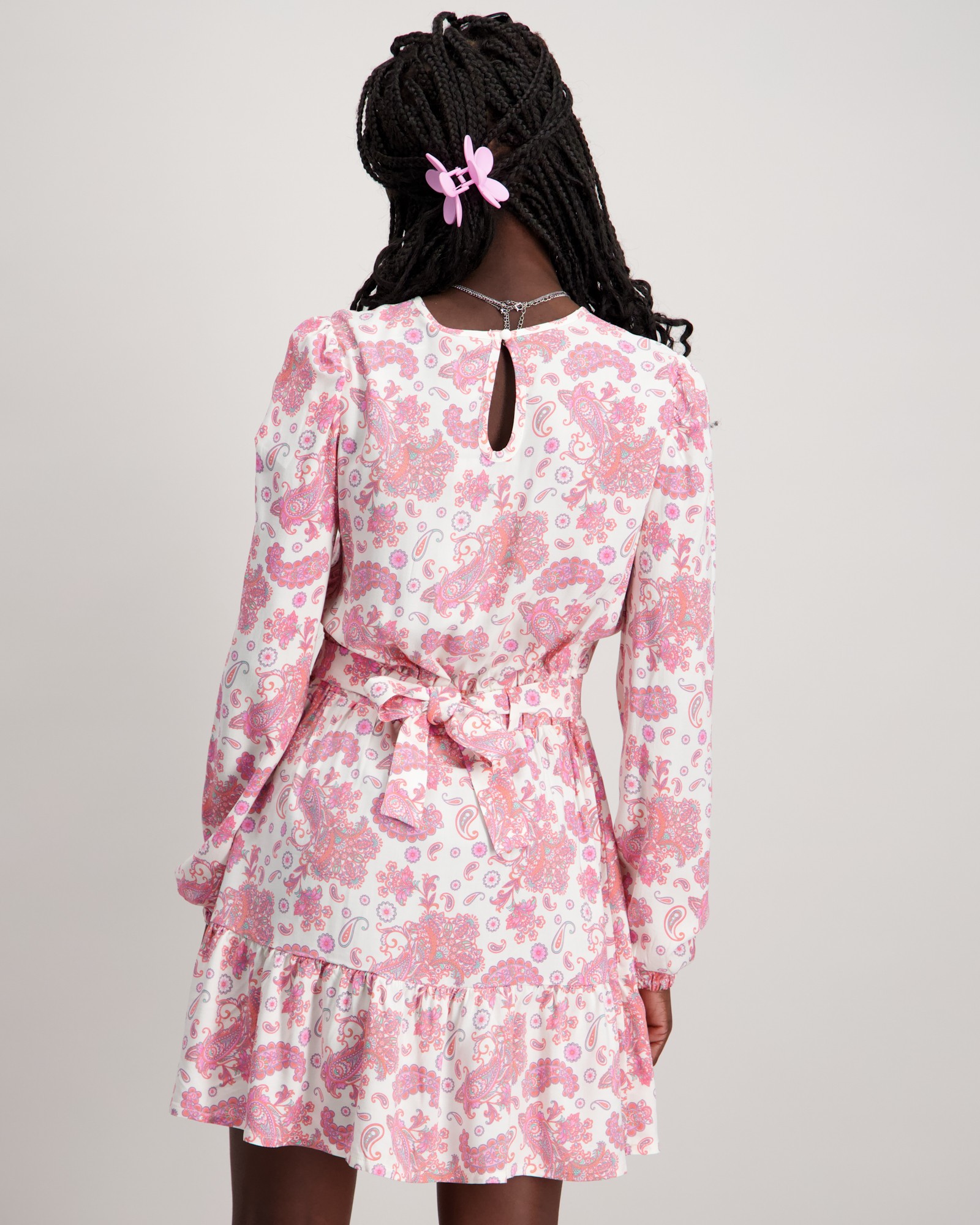 LMTD SANDY LS SHORT DRESS Rosa för Tjej | Kids Brand Store