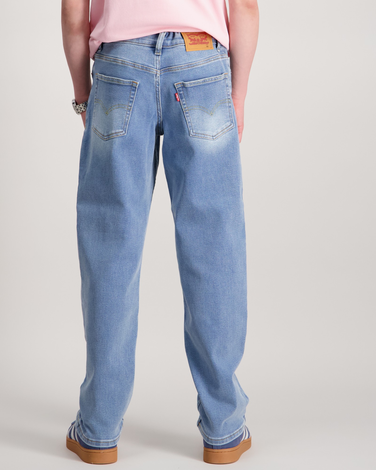 Levi's LVB STAY LOOSE TAPER JEANS Blå til Gutt | Kids Brand Store