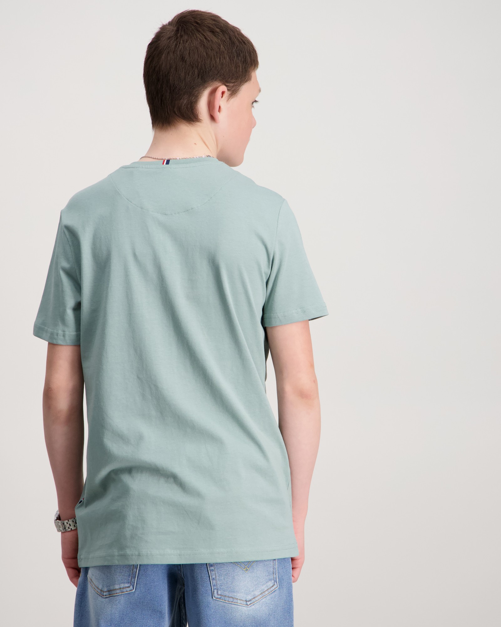 U.S. Polo Assn. DHM Tshirt Grön för Kille | Kids Brand Store