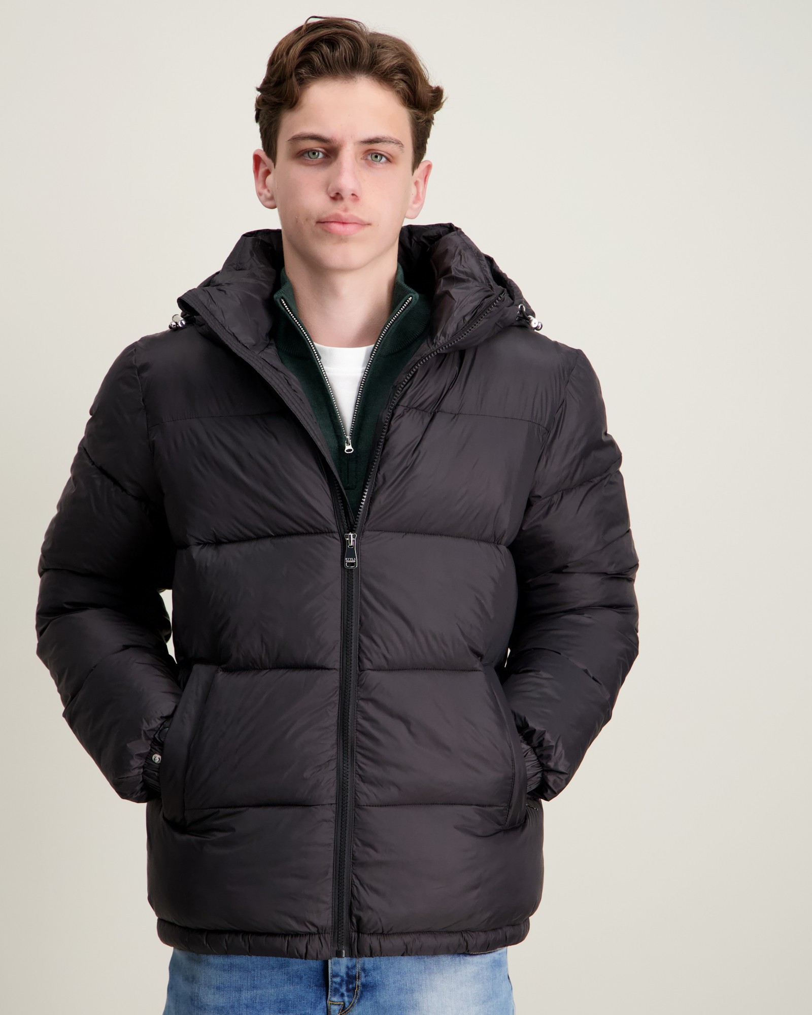RYVLS Leon Puffer Jacket Svart til Gutt | Kids Brand Store