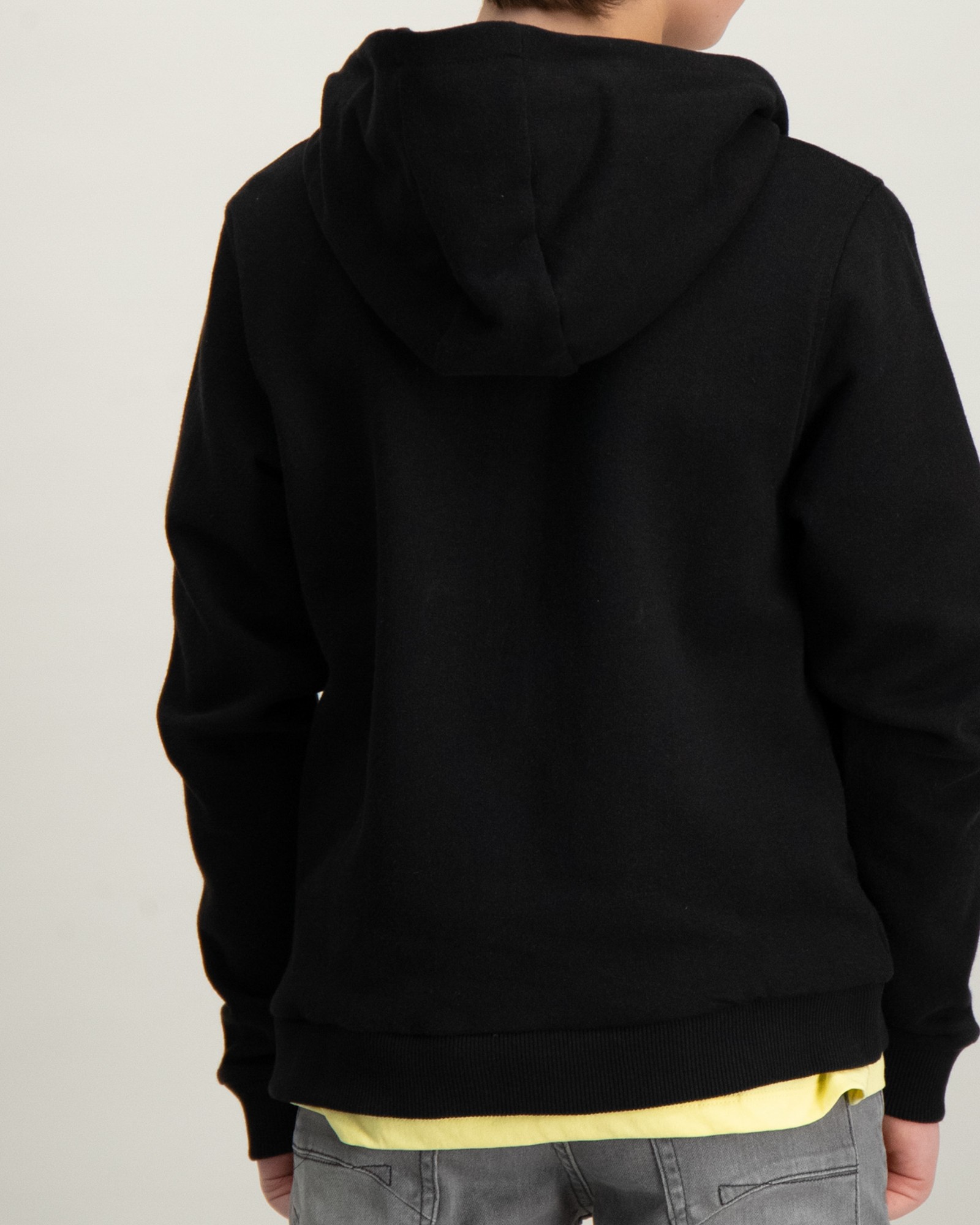 Lacoste SWEATSHIRT ZIP HOOD Svart för Kille | Kids Brand Store