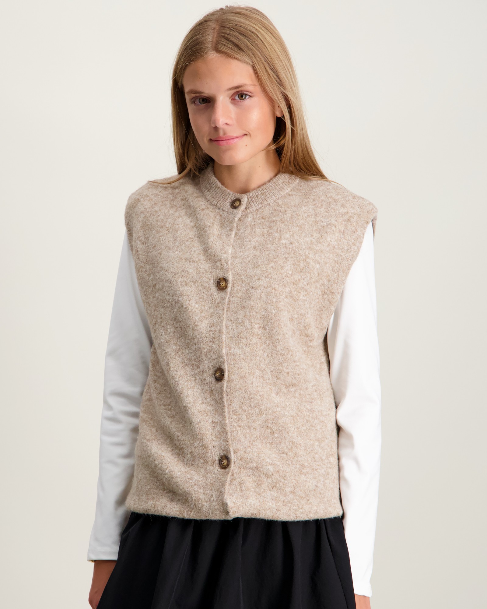 Sofie Schnoor MagSY Vest Beige til Pige | Kids Brand Store